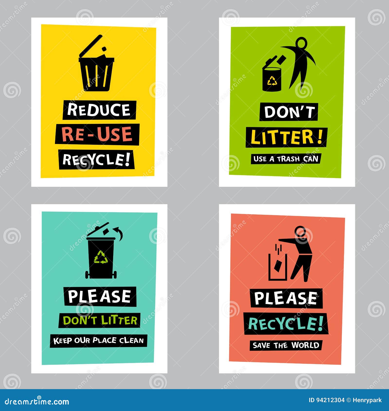 Envelope With Recycle Symbol Vector Illustration | CartoonDealer.com ...