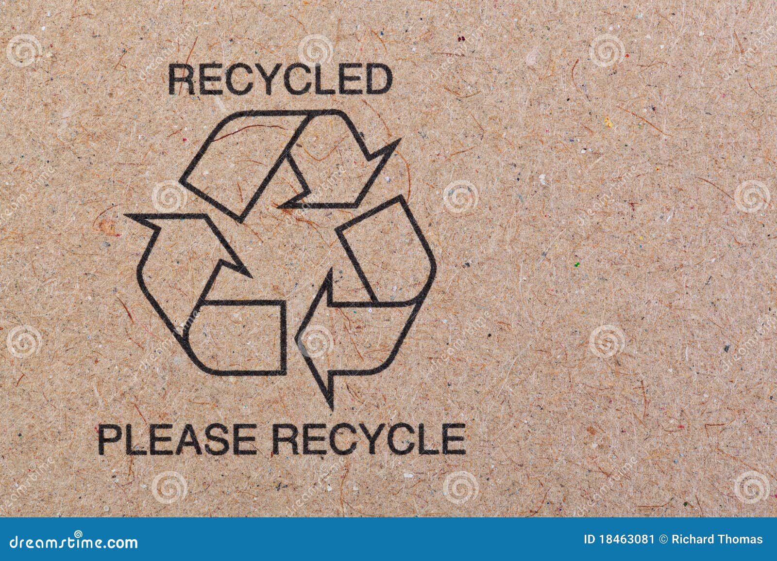 Recycled Cardboard Packaging Royalty-Free Stock Photo | CartoonDealer ...