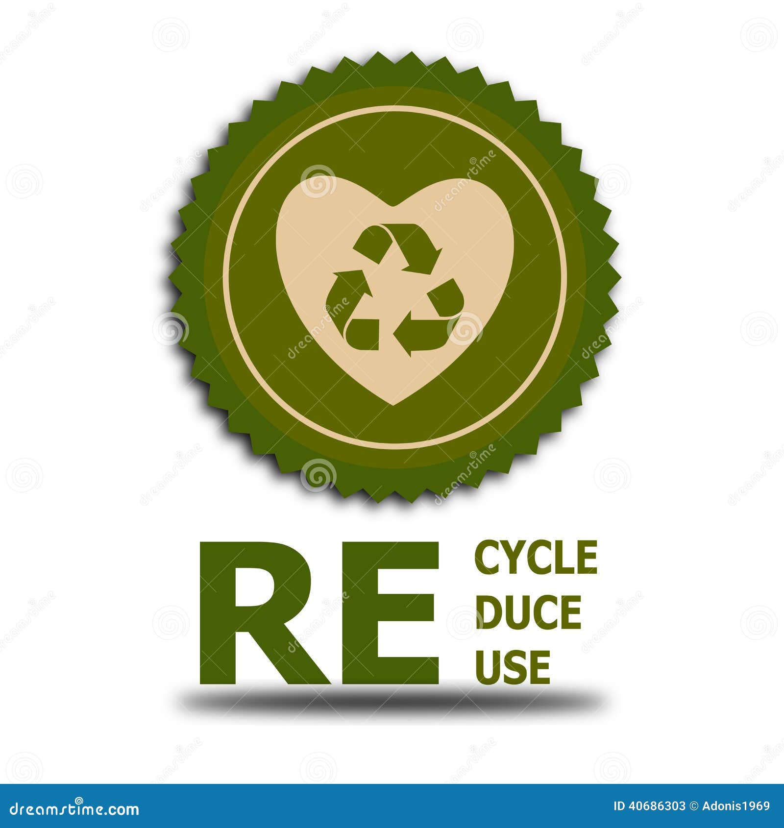 Recycle Reduce Reuse Stock Image Image Of Arrow Sustainable 40686303
