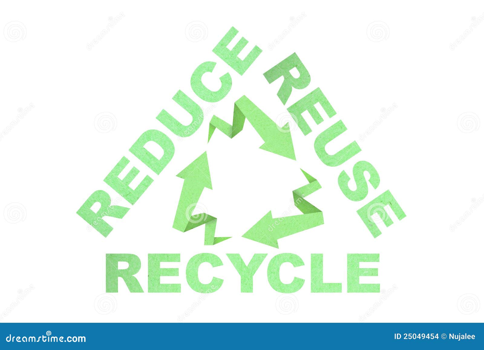 Recycle reduce reuse sign stock illustration. Illustration of template ...