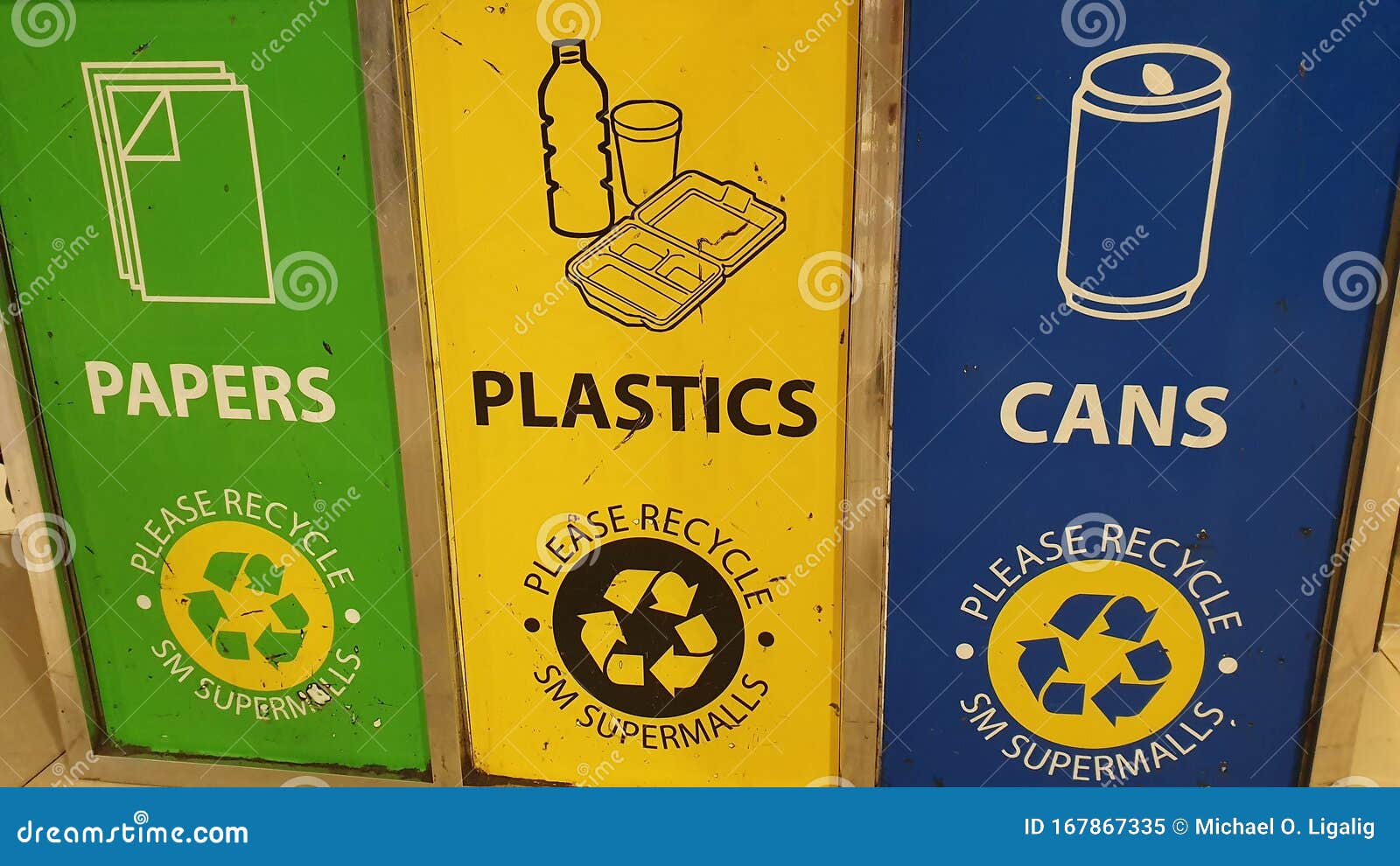 Recycle, Reuse: Solid Waste Management System Stock Image - Image of ...