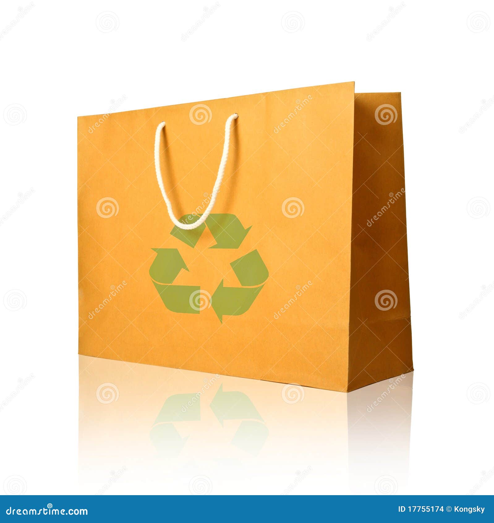 A Recycle Shopping Paper Bag Isolated On White Stock Photo - Image of ... A Recycle Shopping Paper Bag Isolated On White Stock Photo - Image of ...