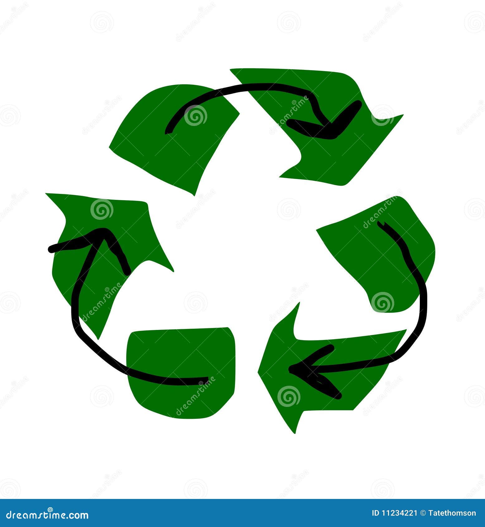 Recycle sign stock illustration. Illustration of creative - 11234221