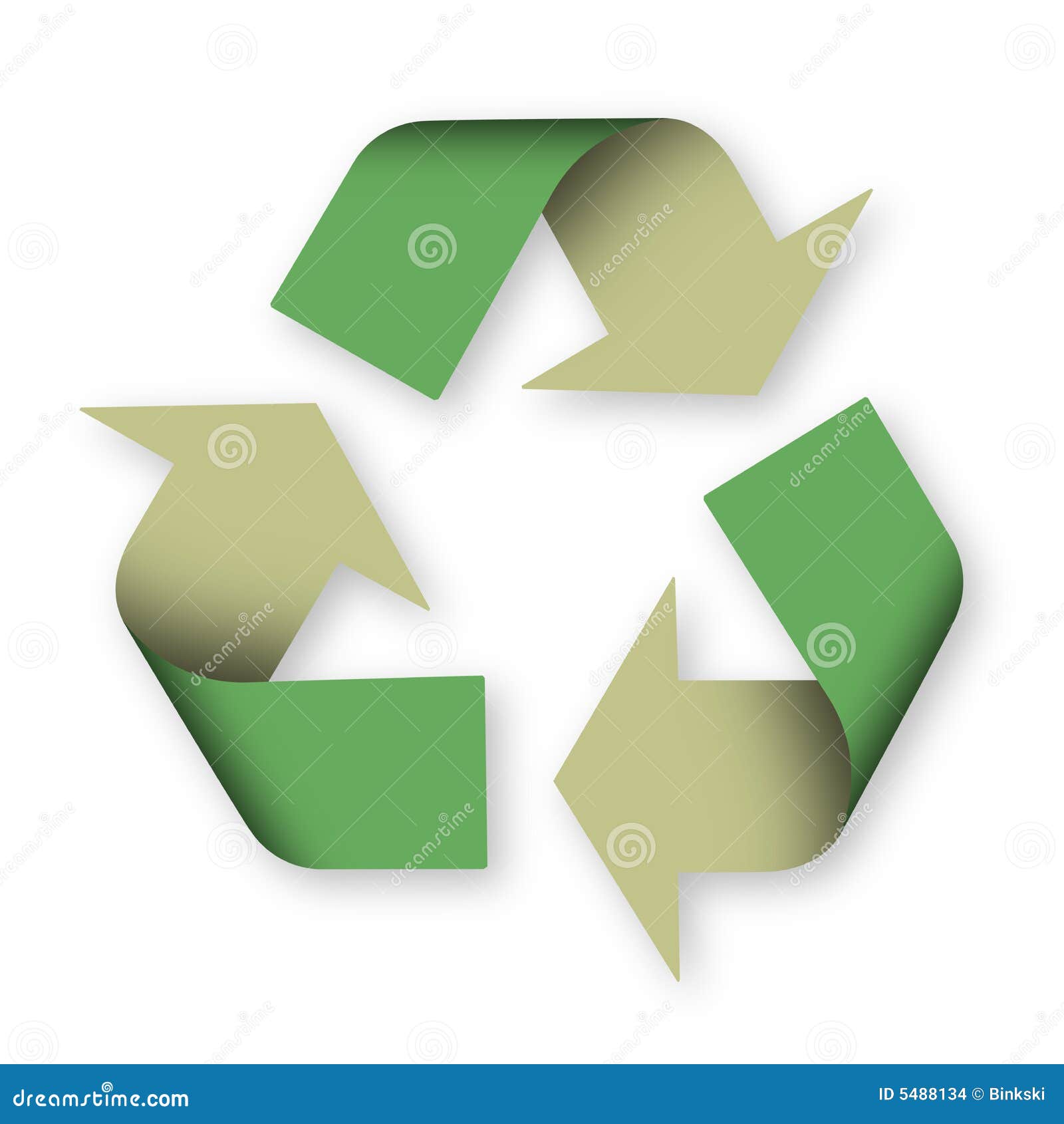 Recycle Sign On A Box Line Icon. Eco Package Vector Illustration ...