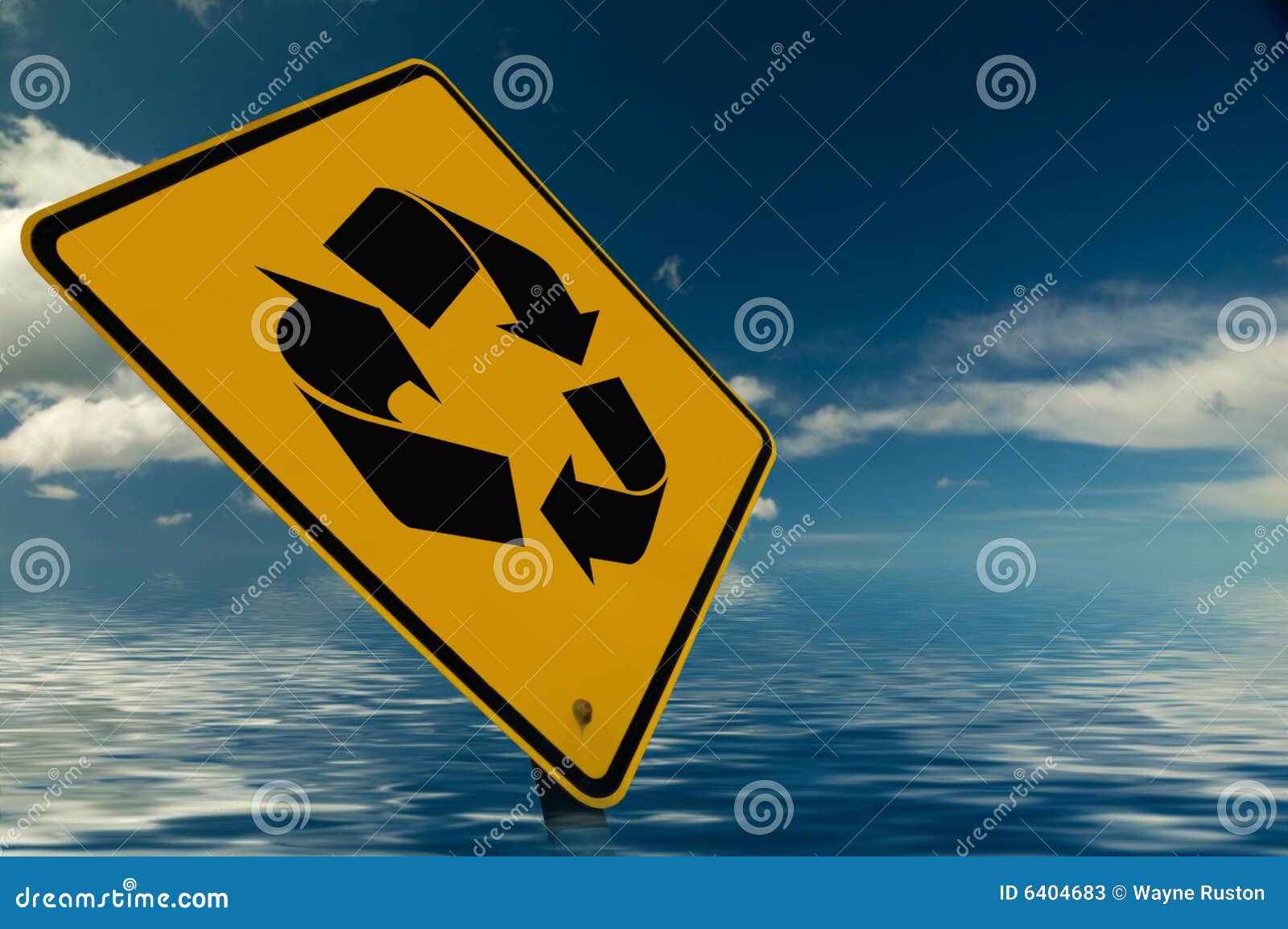 Recycle Sign stock image. Image of save, environmental - 6404683