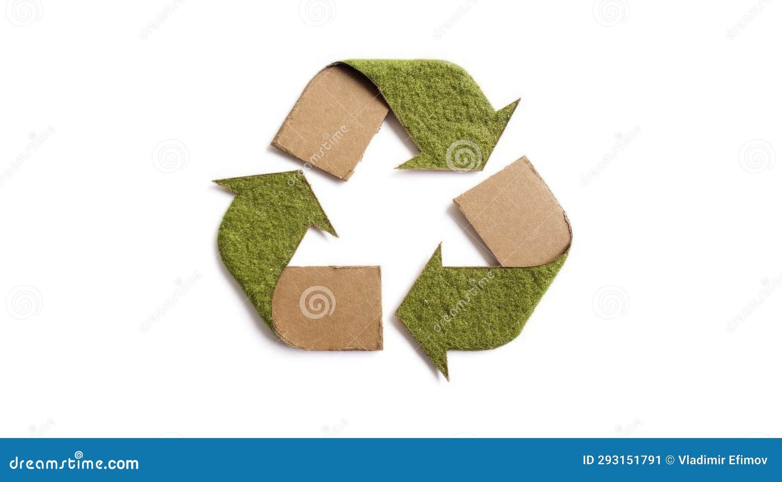 Recycle Sign Made Of Recycled Paper Stock Image Image Of Protection Environment 293151791