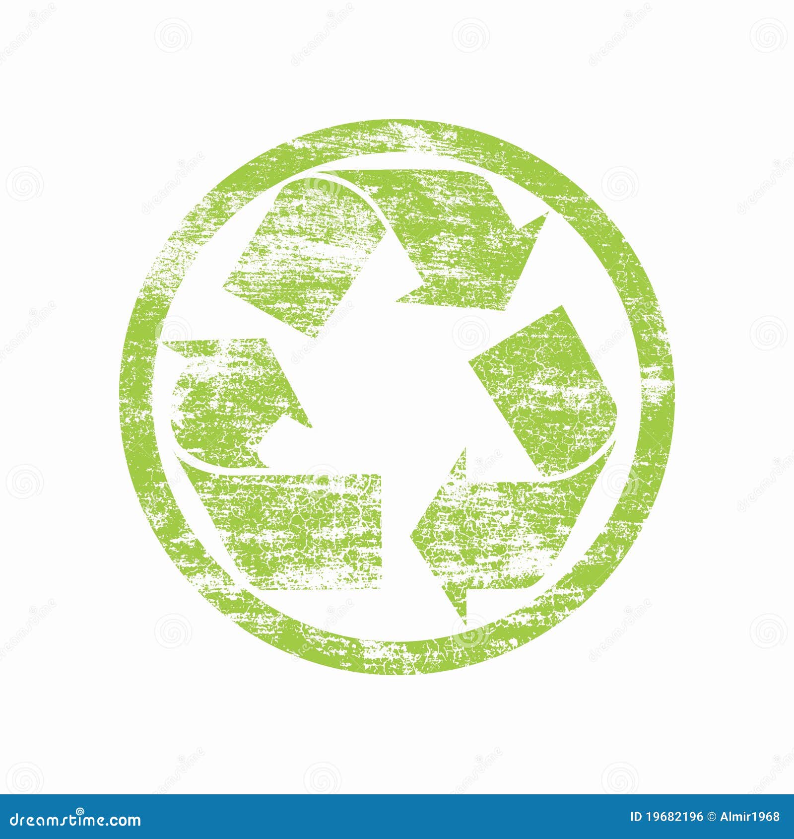 Recycle stamp stock illustration. Illustration of global - 19682196
