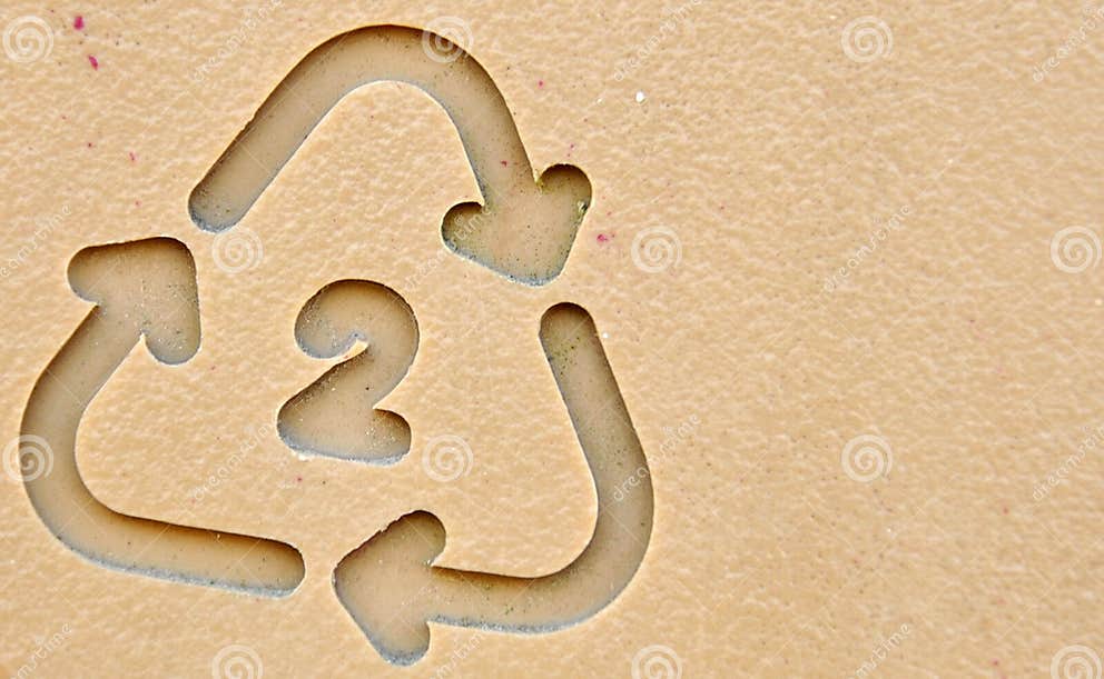 Recycle Symbol 2 stock image. Image of closeup, shape - 7451205