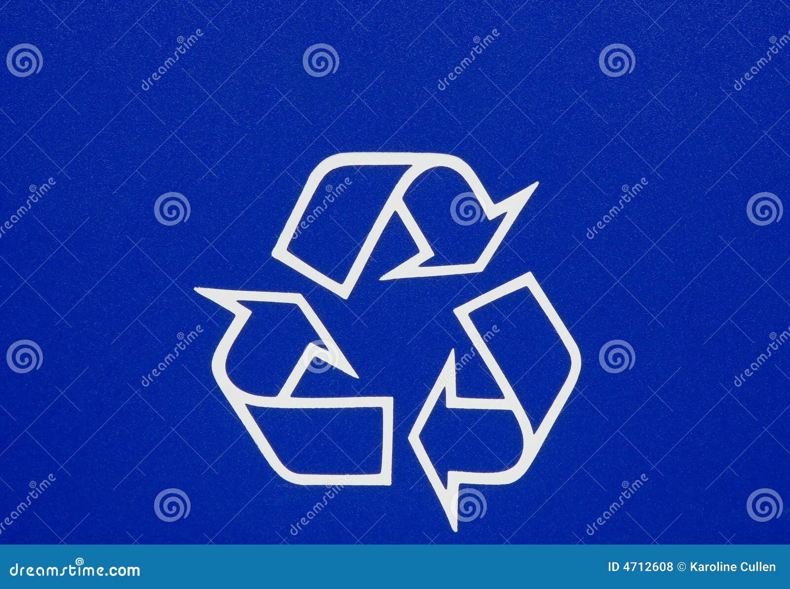 Recycle Symbol On A Background Of Green Leaf Royalty-Free Stock Photo ...