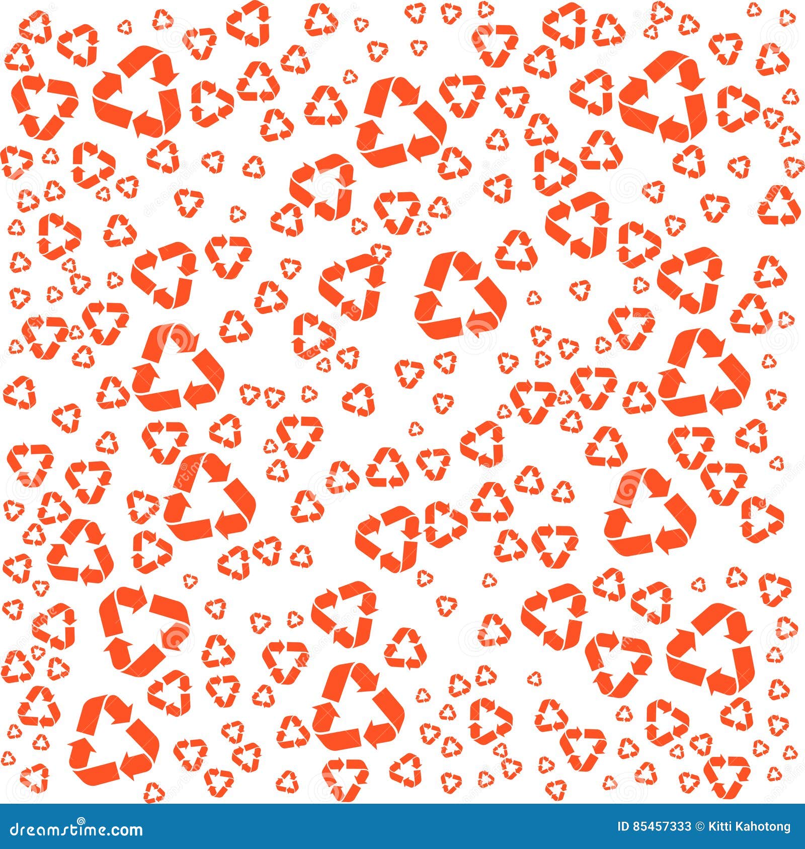 Recycle symbol background stock vector. Illustration of recycle - 85457333
