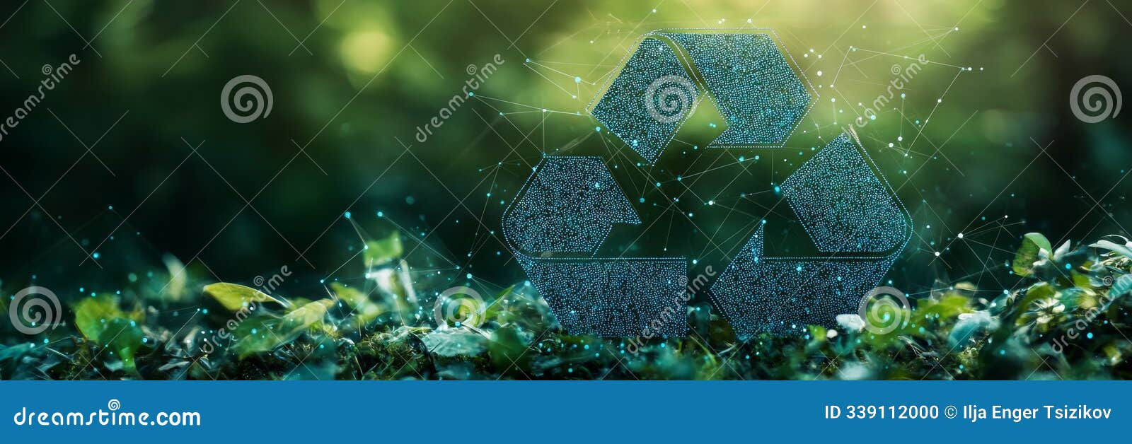 Recycle Symbol from Digital Data, Environmental Technology and ...