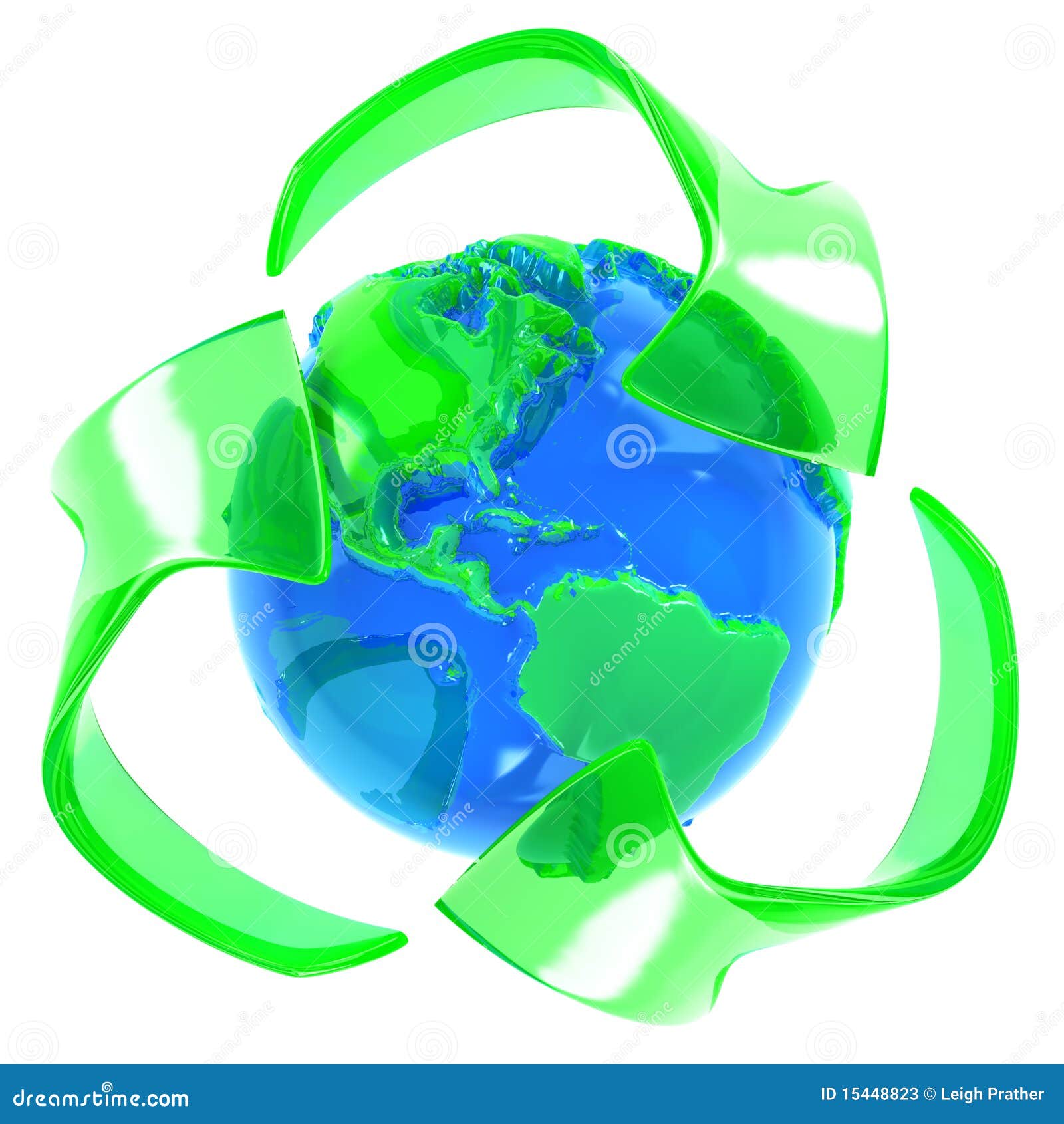 Recycle symbol with earth stock illustration. Illustration of arrows ...