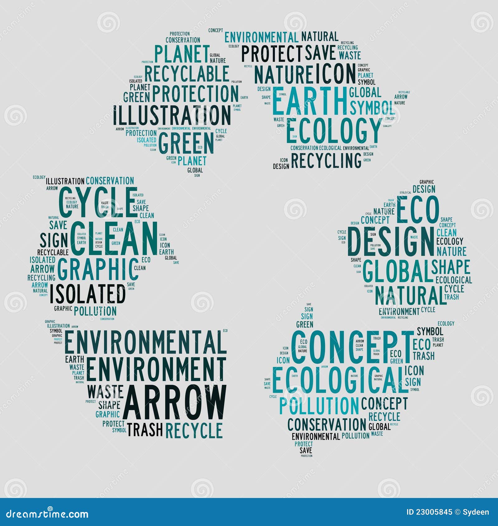 Recycle text cloud stock illustration. Illustration of partner - 23005845