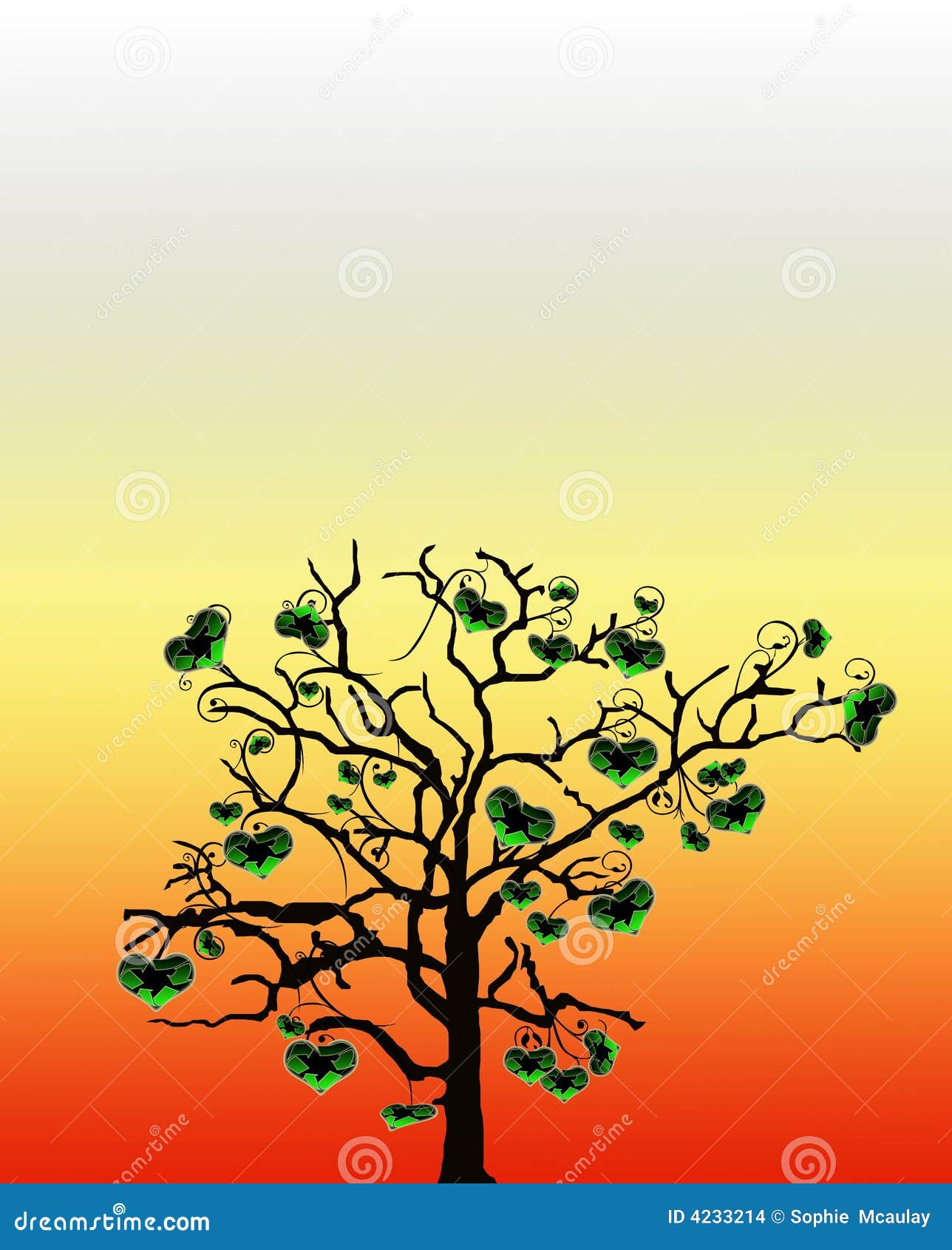 Recycle Tree Picture. Image: 4233214