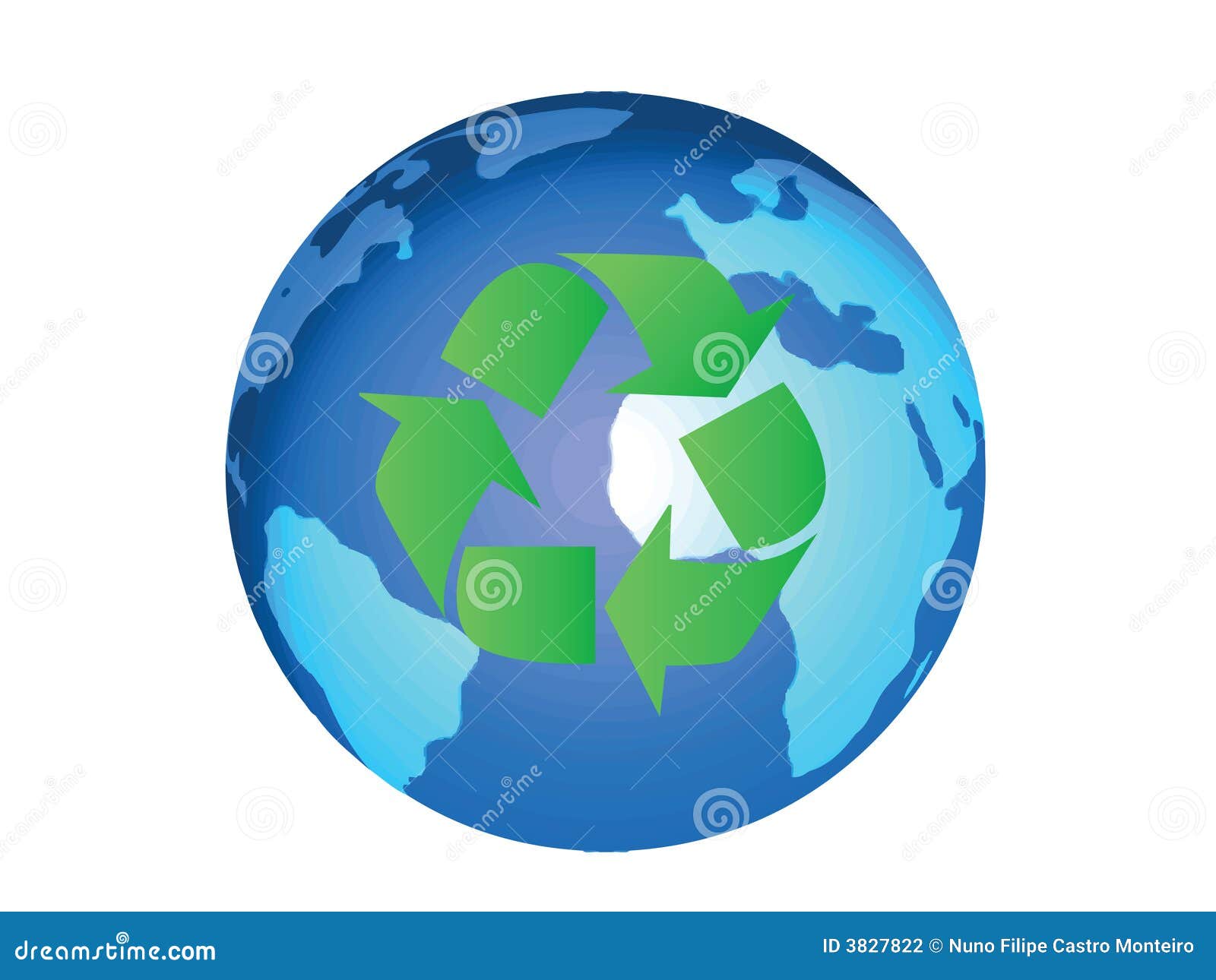 Recycle vector stock vector. Illustration of symbols, green - 3827822