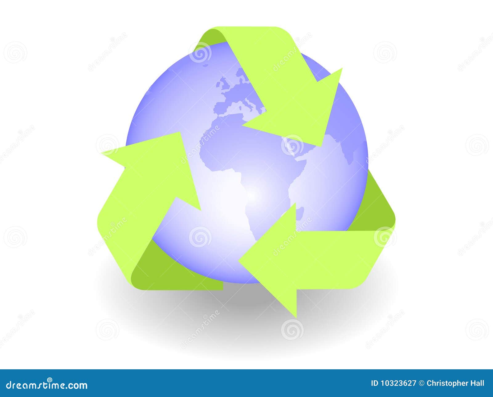 Recycle World stock vector. Illustration of icon, textured - 10323627
