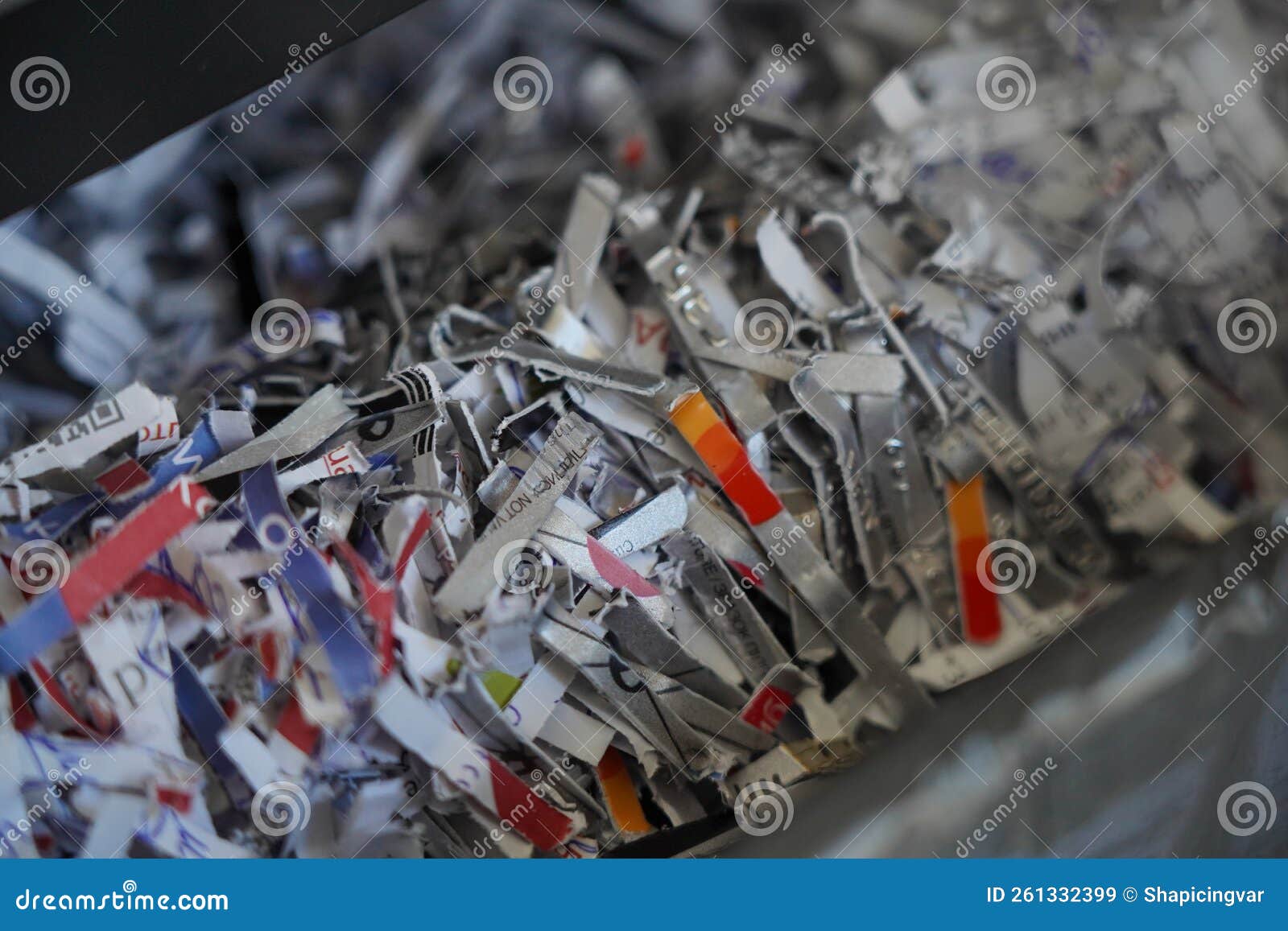 Recycled Bank Card. Recycled Documents Stock Image - Image of bank ...