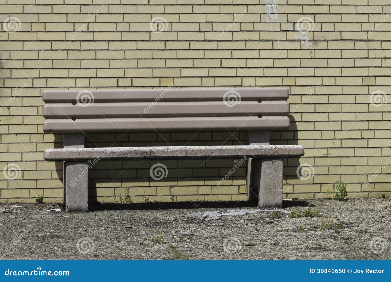Recycled Bench stock photo. Image of outside, asphalt - 39840650