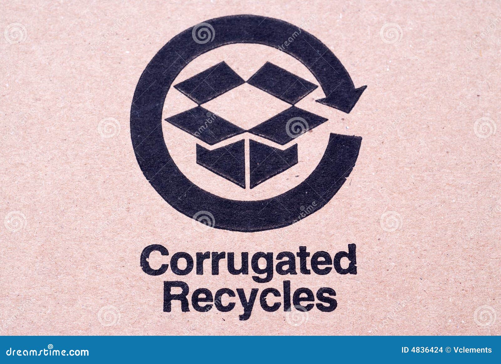 Recycled Cardboard stock photo. Image of fiber, cardboard - 4836424