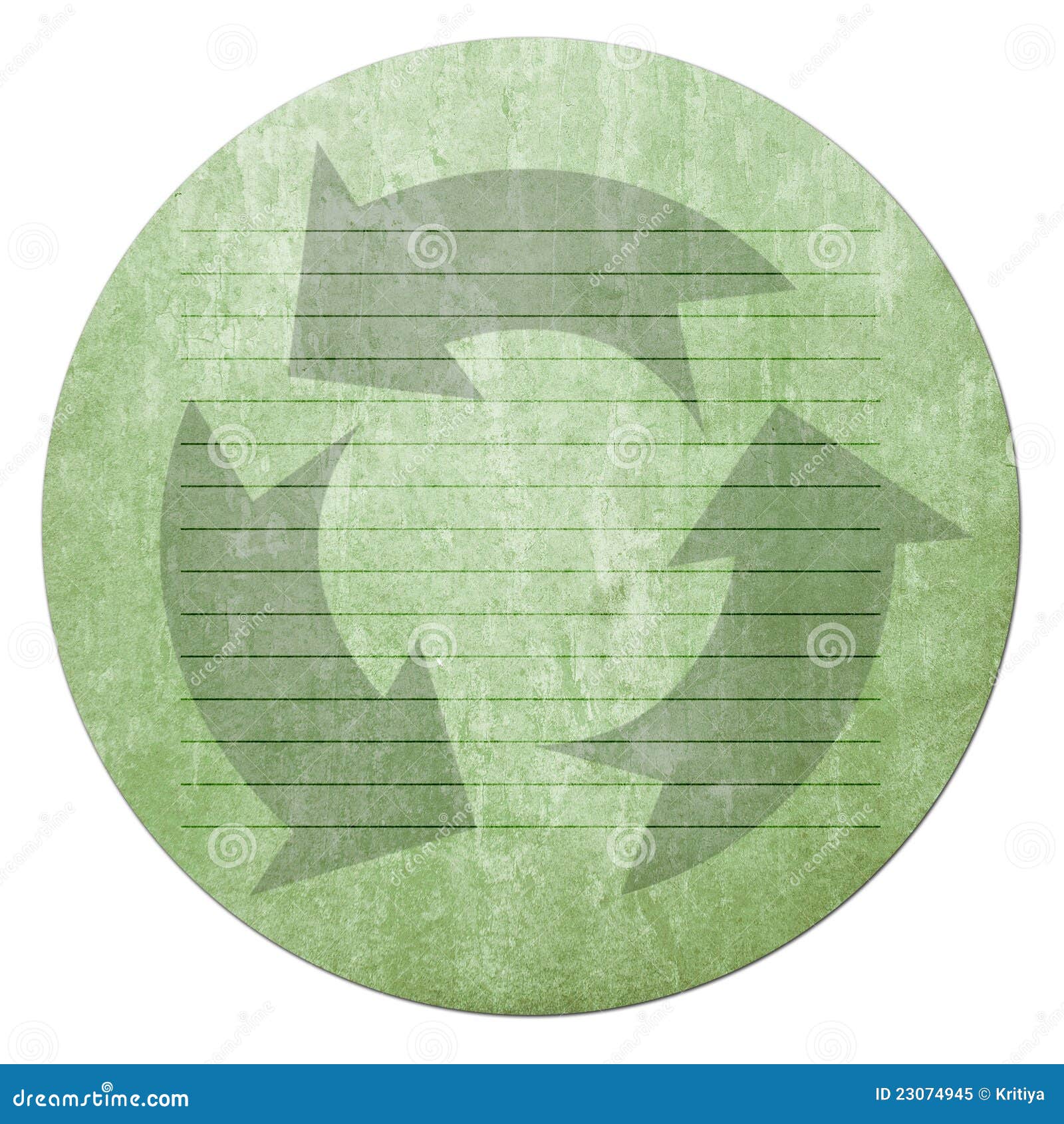 Recycled paper note stock image. Image of label, empty - 23074945