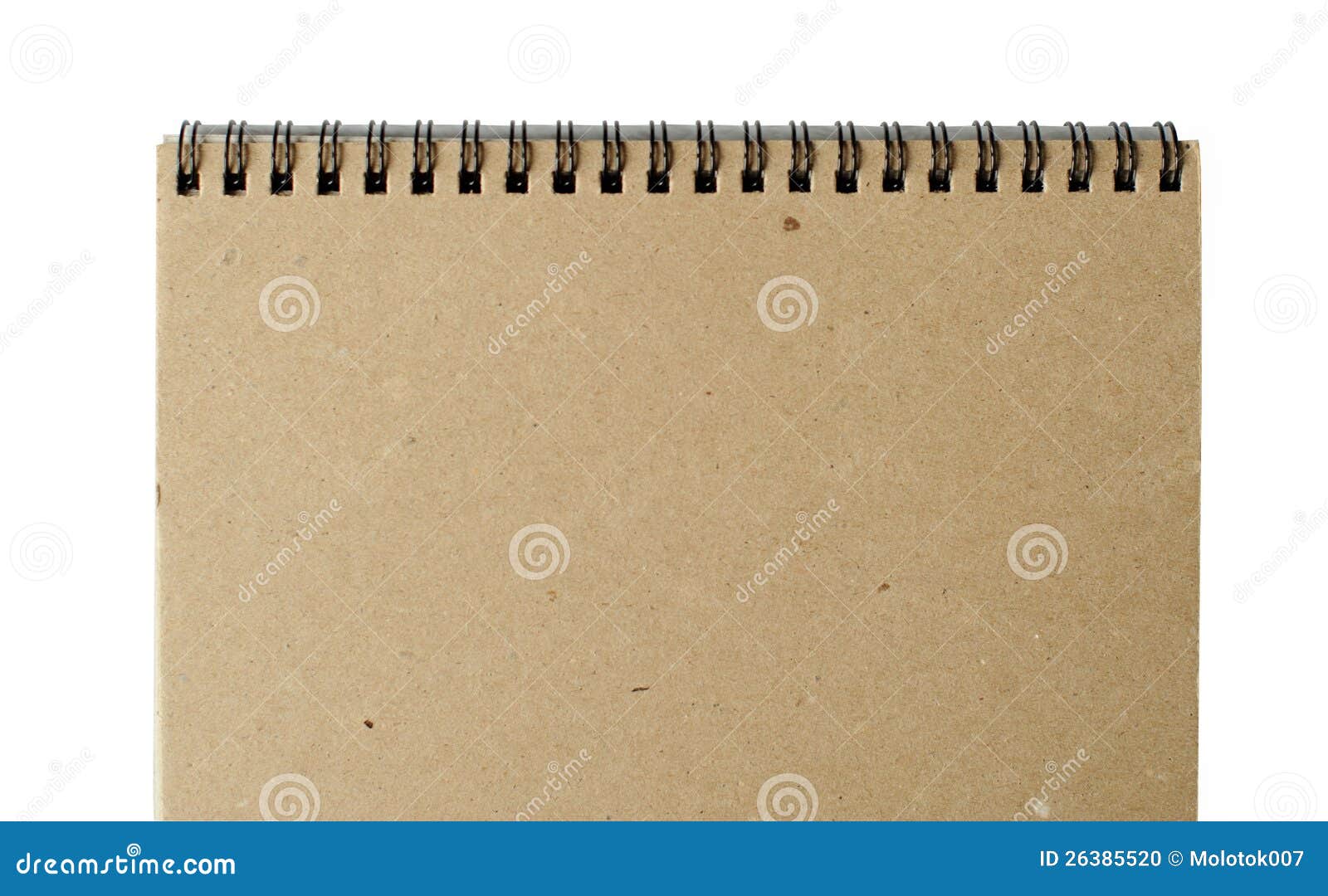 Recycled paper notebook stock photo. Image of artistic - 26385520