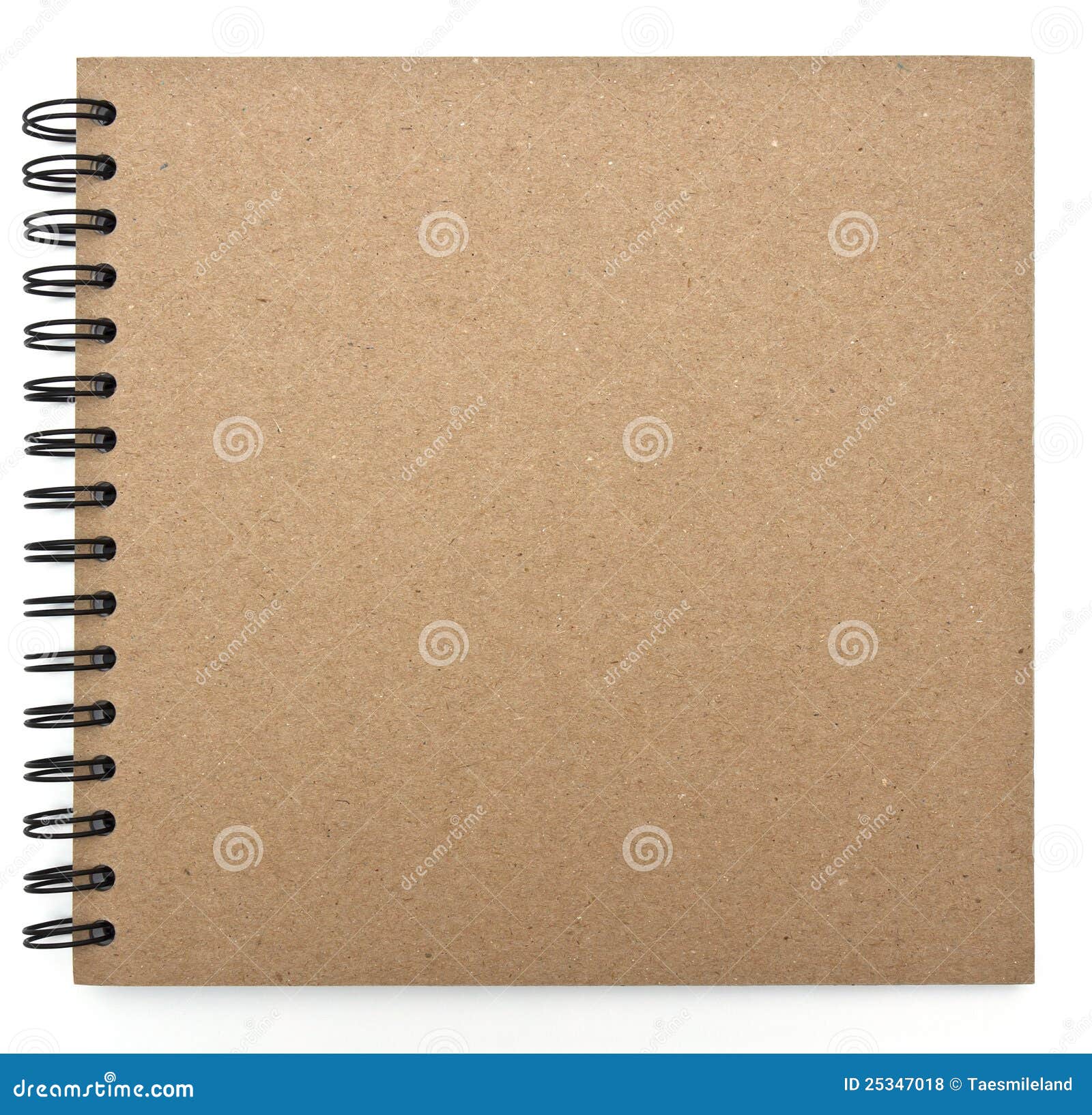 Recycled Paper Notebook Front Cover Stock Photo - Image of notebook ...