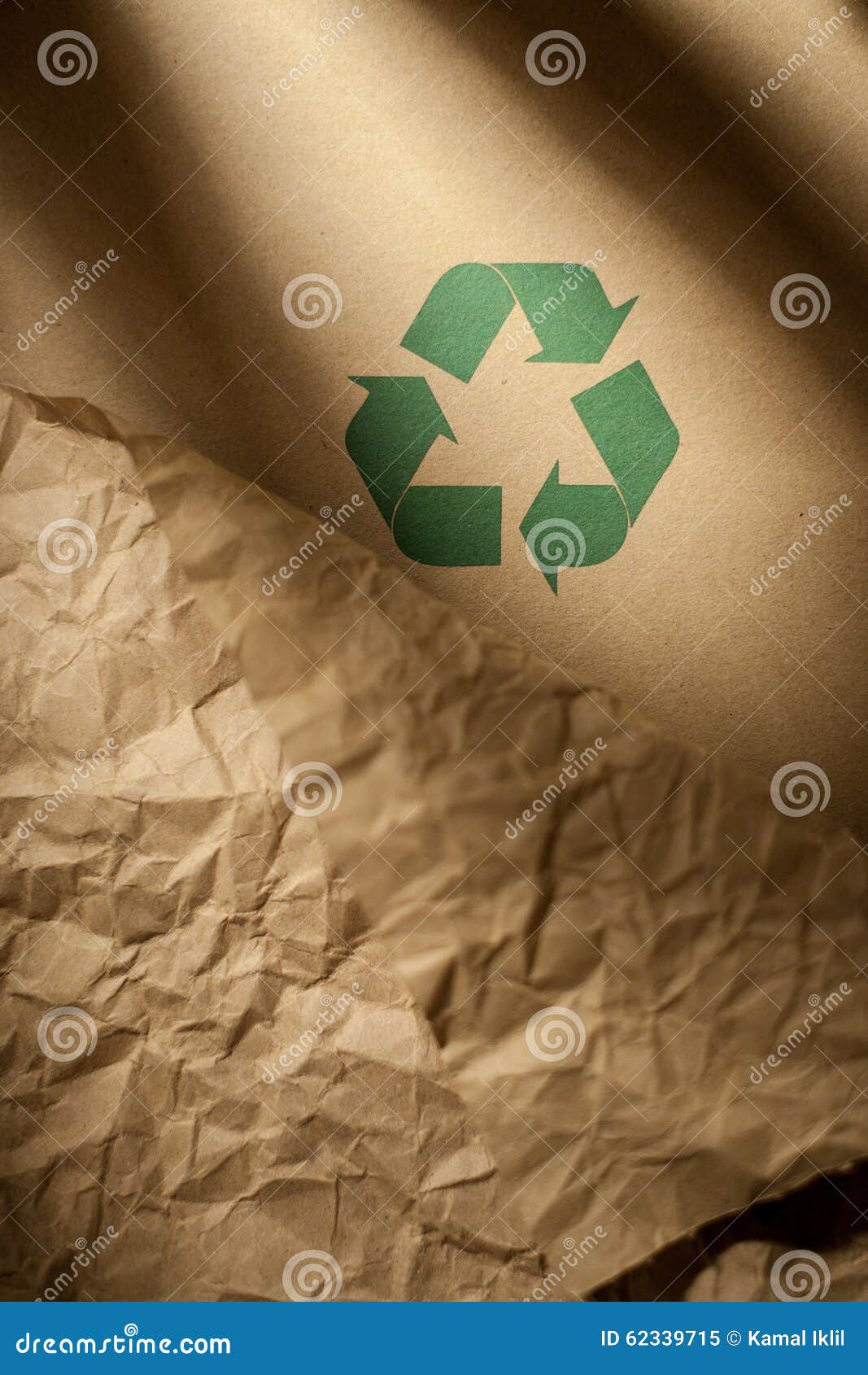 Recycled paper stock image. Image of green, paper, rough - 62339715