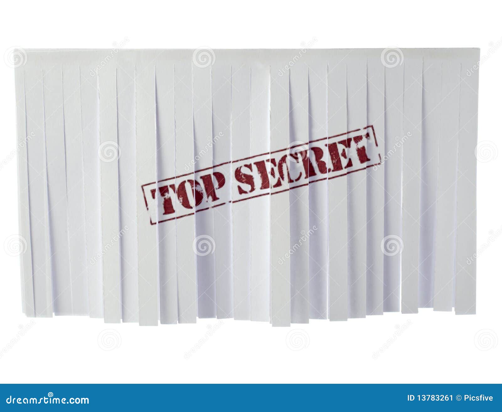 Destroy Top Secret Documents. Shredder Cuts Concept Prints Stock Photo ...