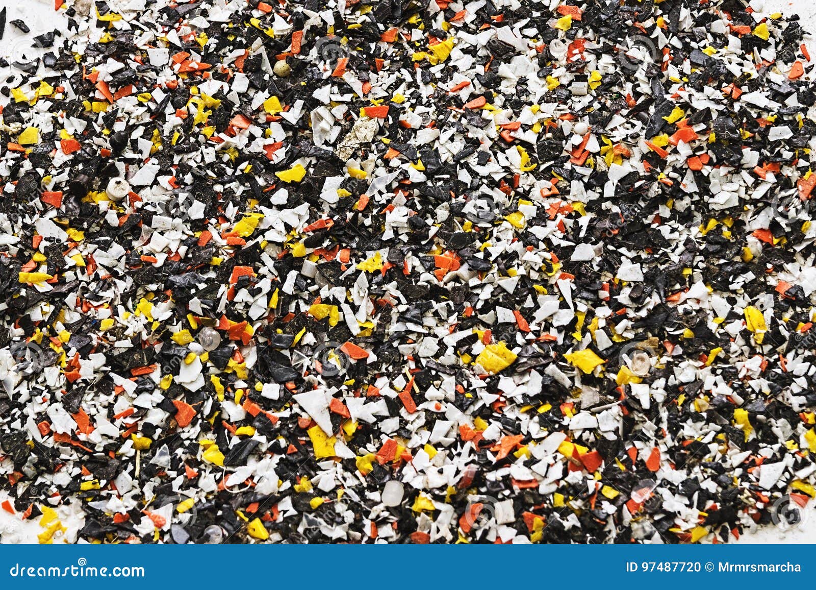 Recycled Plastic Bottles. Polymeric Pellets. Polymer Granules. Stock ...