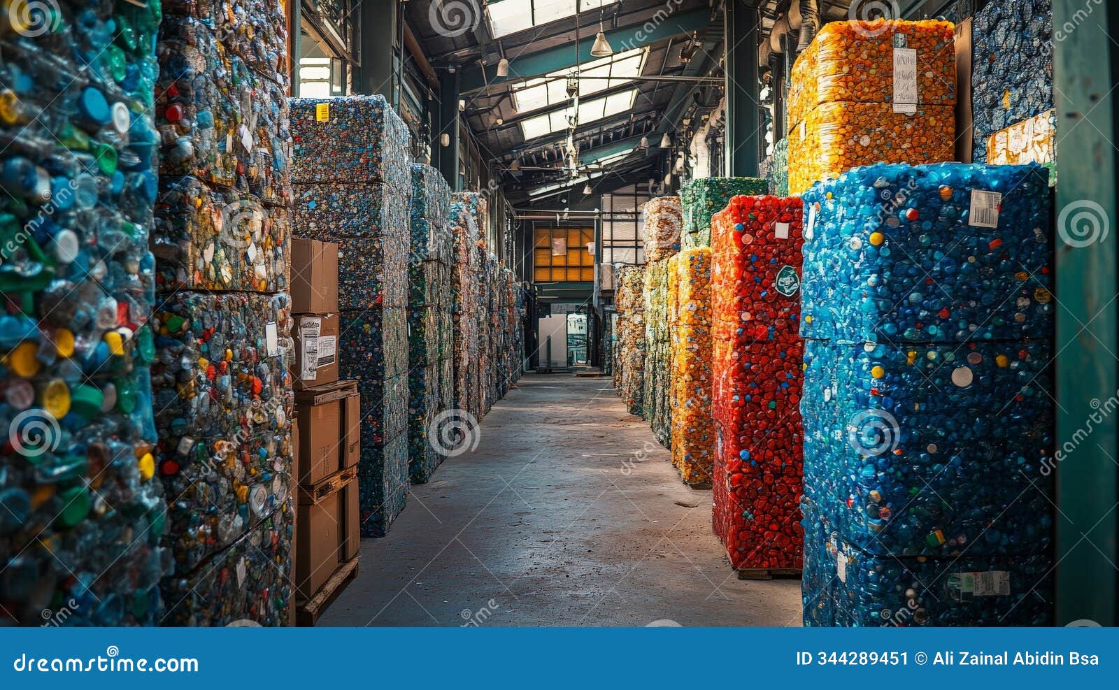 Recycled Plastic Fish Sculpture A Sculpture Of A Fish Stock Image ...