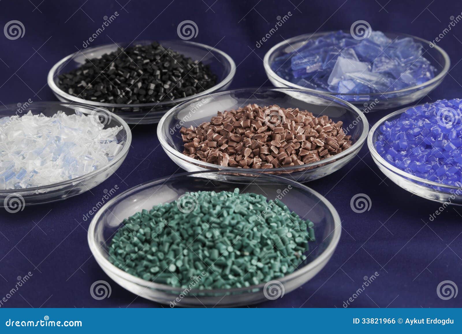 Recycled plastic polymers stock photo. Image of blue - 33821966
