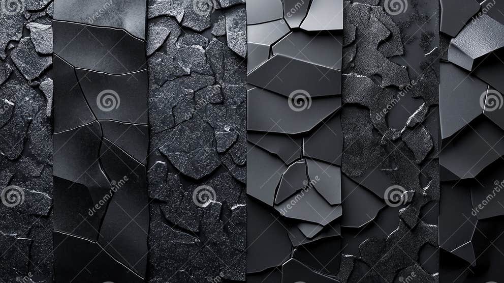 Recycled Plastic Surfaces Showcasing Unique Patterns and Textures in a ...