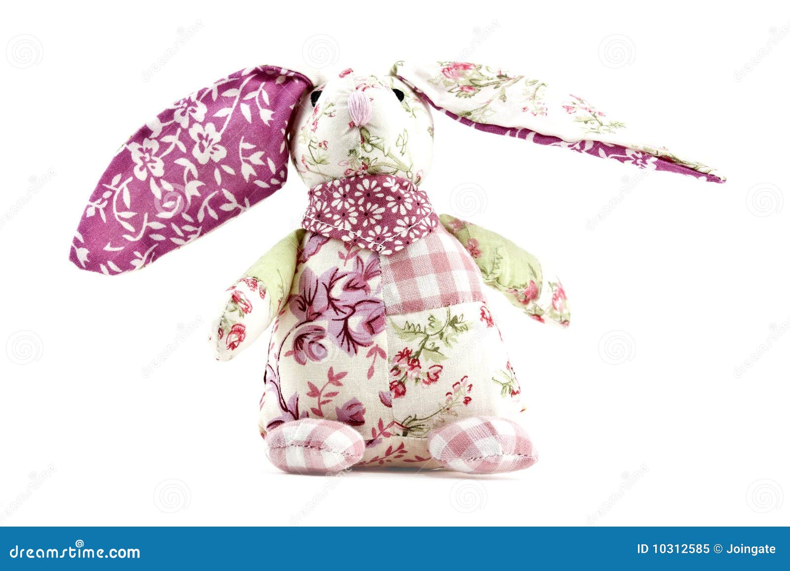 Recycled rabbit toy stock image. Image of easter, ears - 10312585