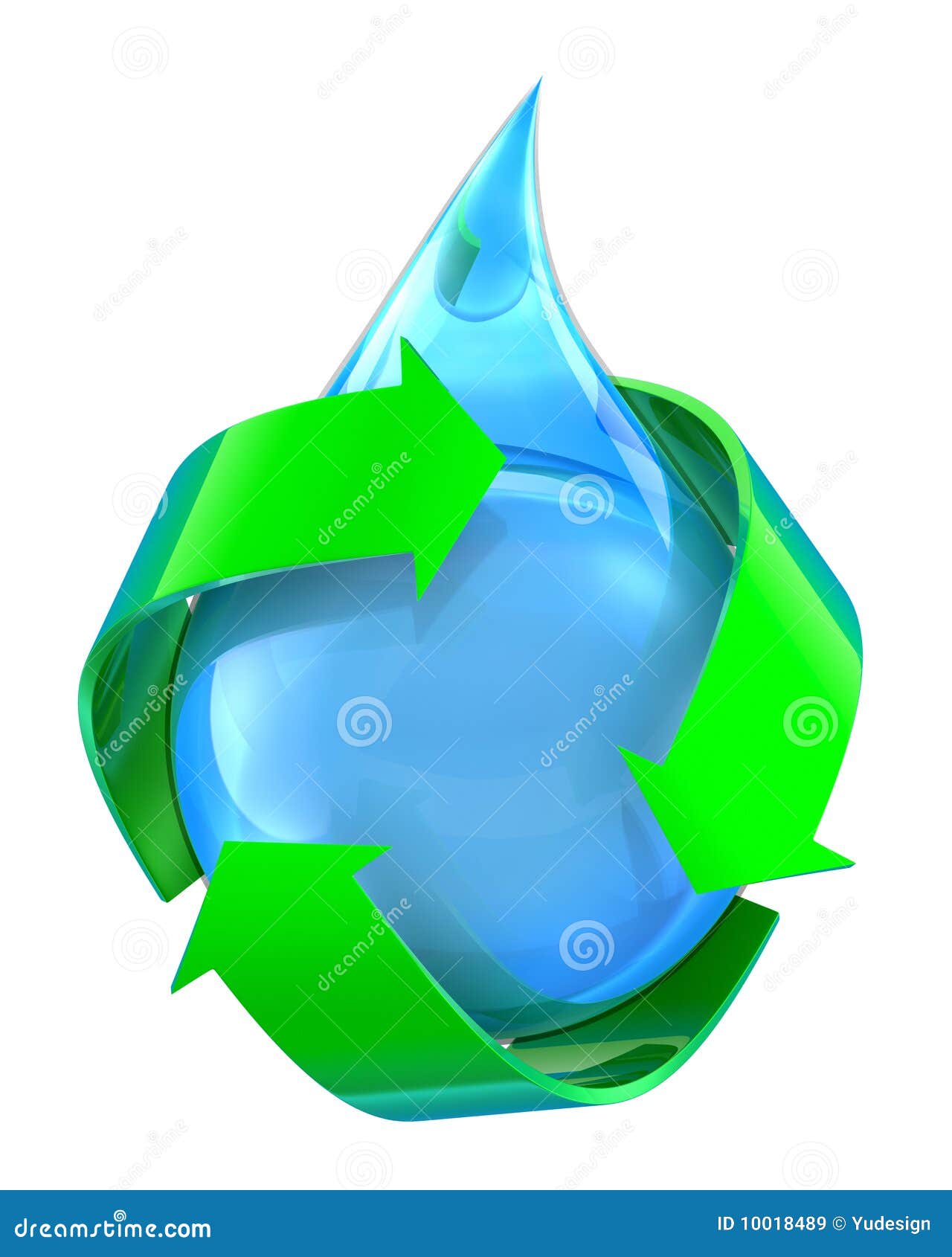 Recycled water stock illustration. Illustration of background - 10018489