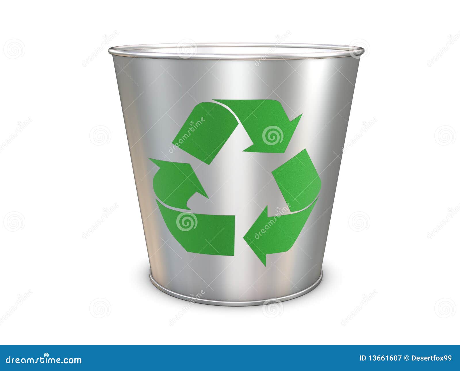 Recycleer bak stock illustratie. Illustration of globaal - 13661607