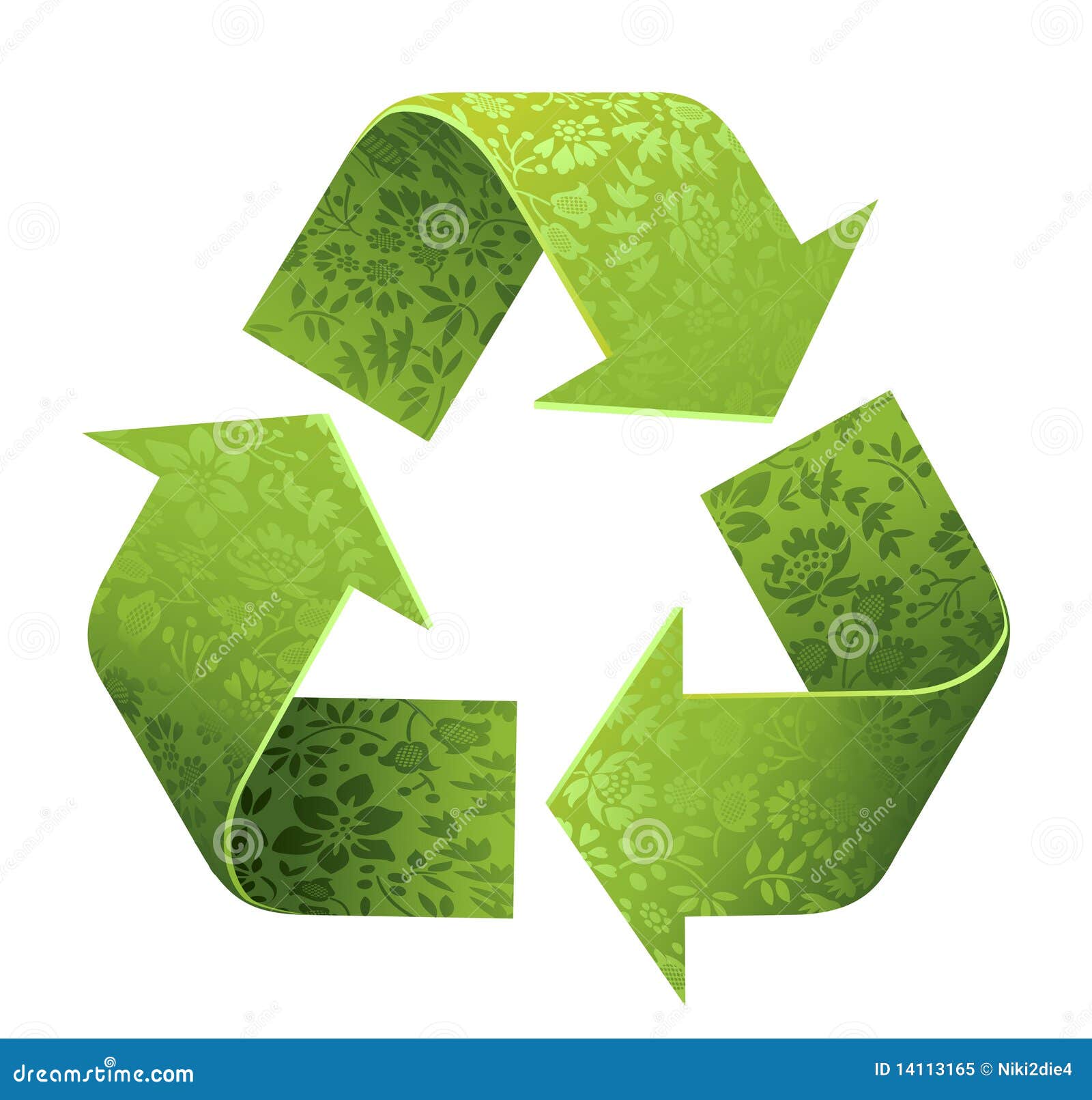 Recycleer teken vector illustratie. Illustration of verloop - 14113165