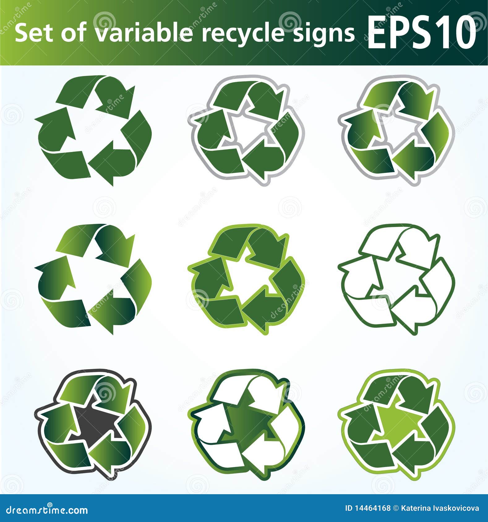 Recycleer teken vector illustratie. Illustration of achtergrond - 14464168