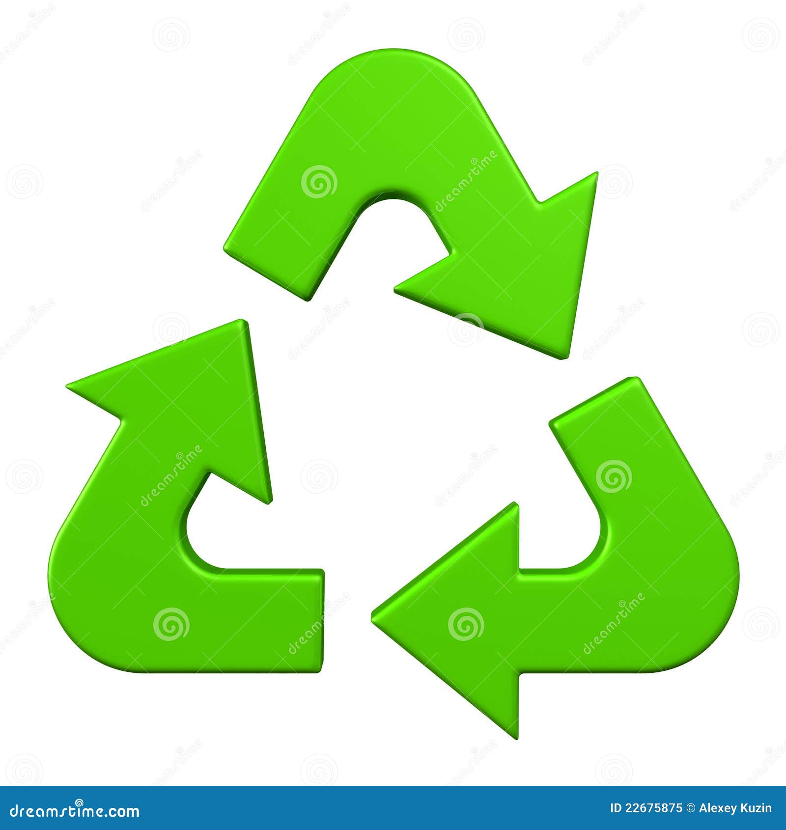 Recycleer teken stock illustratie. Illustration of schoon - 22675875