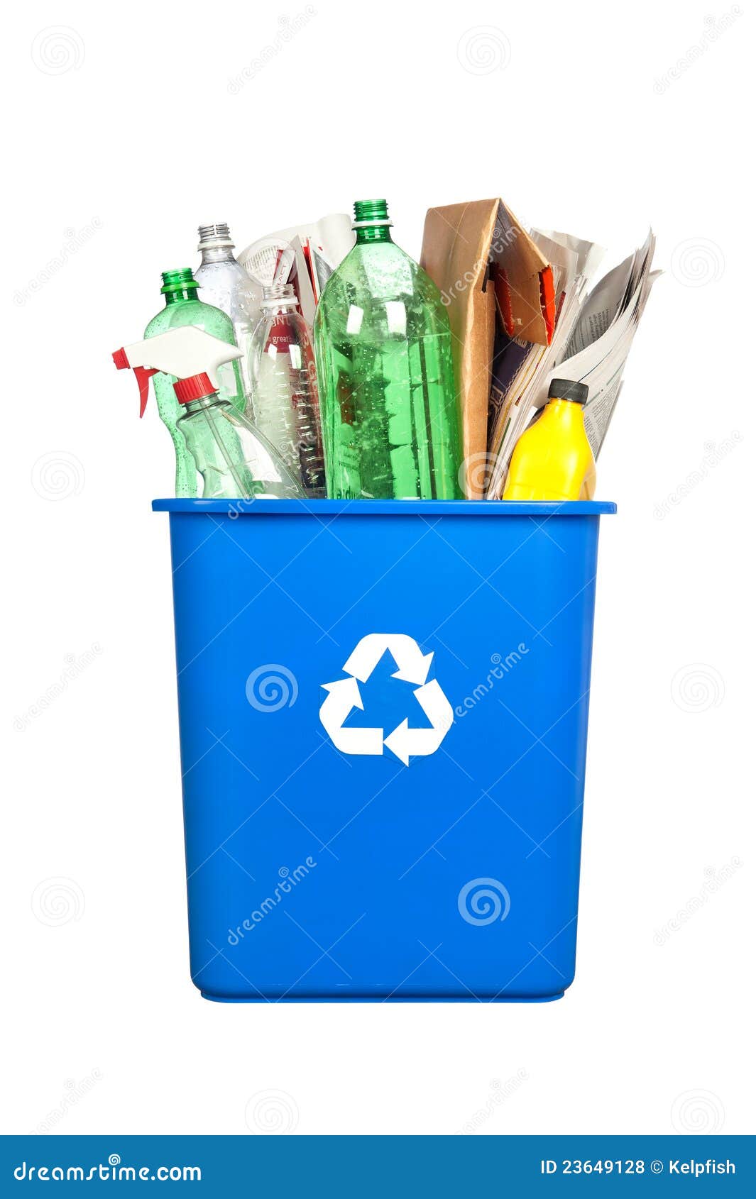 Recyclerende bak stock foto. Image of recycling, milieu - 23649128