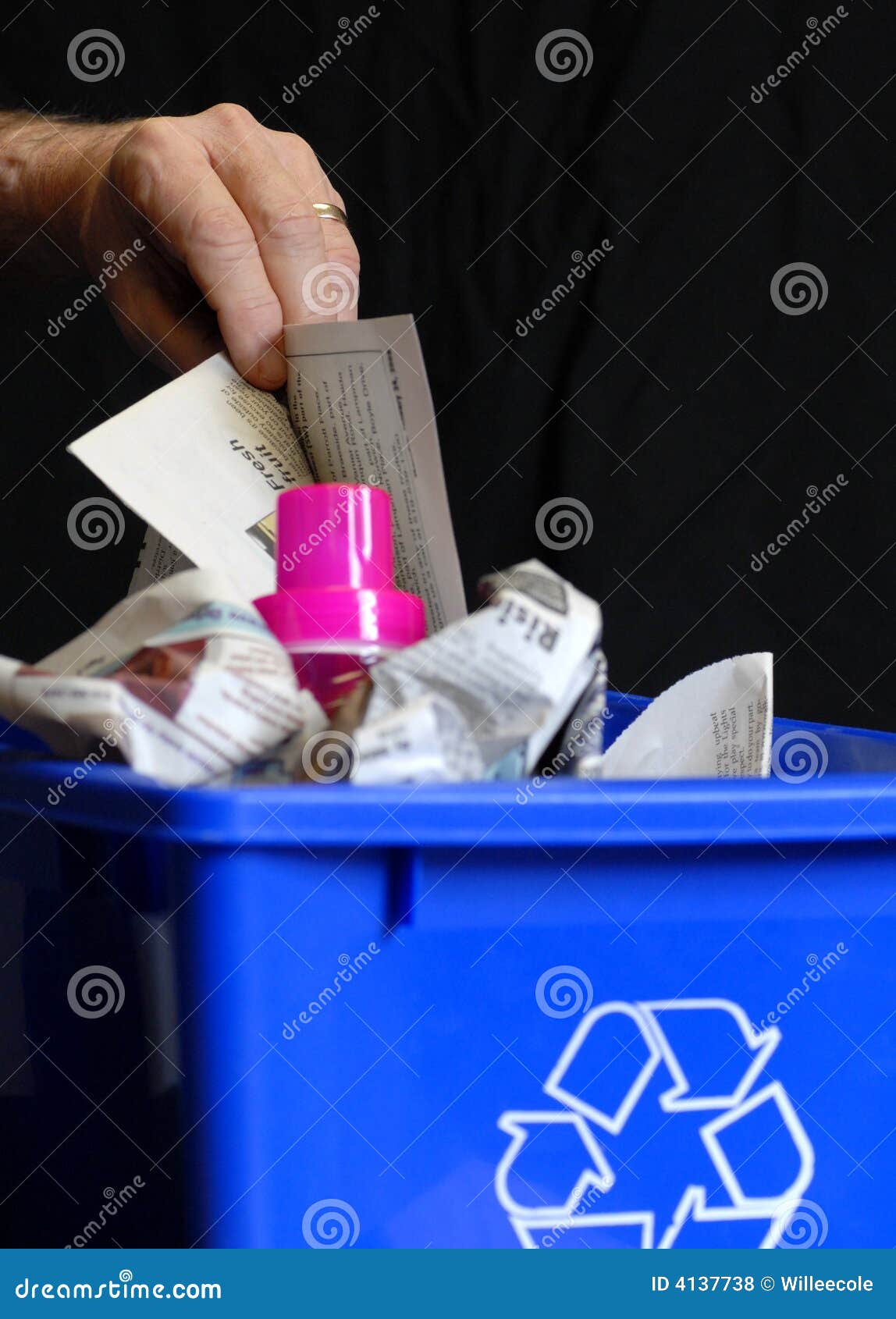 Recycling stock photo. Image of closeup, ecological, collection - 4137738