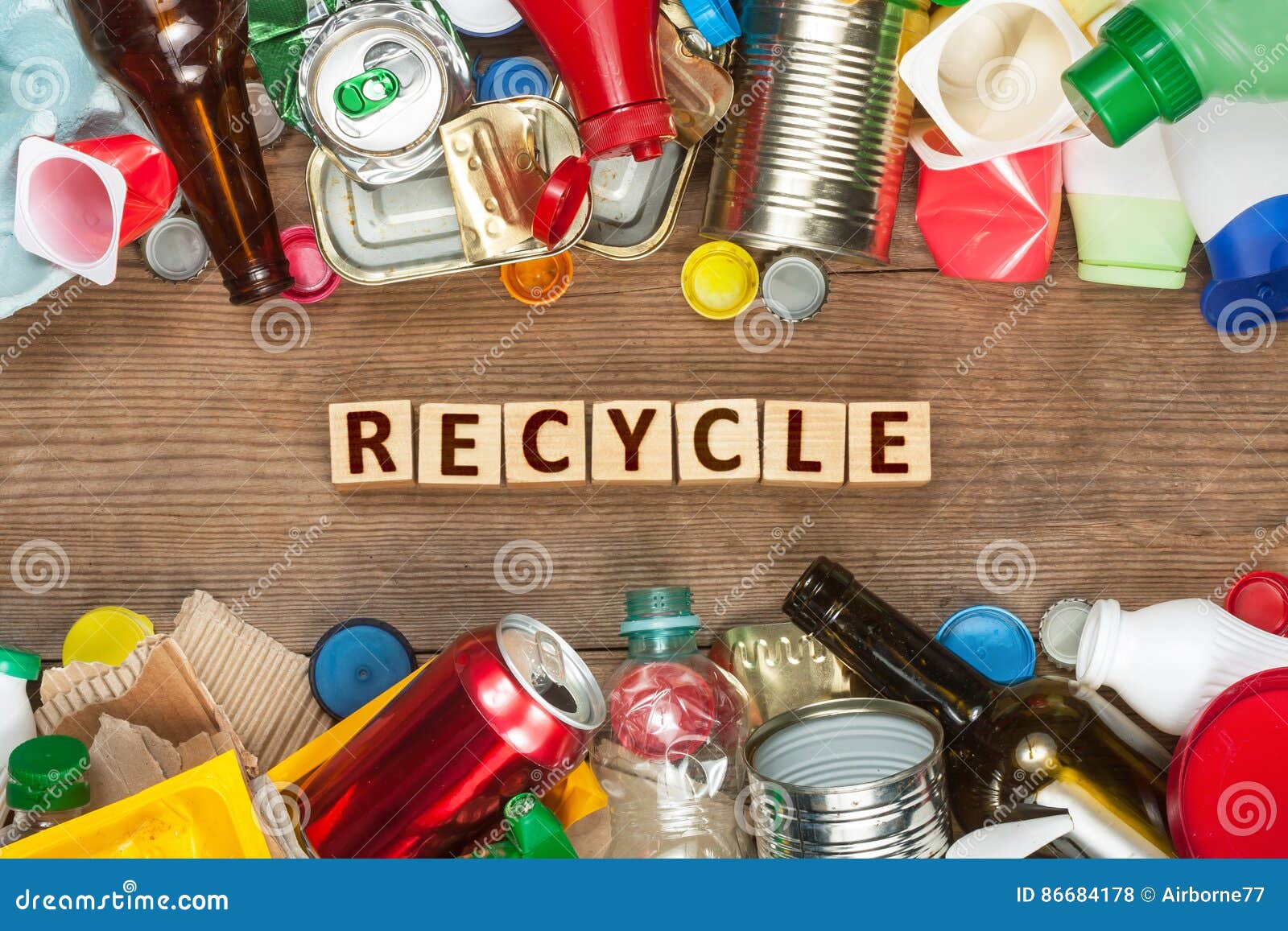 Recycling stock foto. Image of karton, document, verontreiniging - 86684178