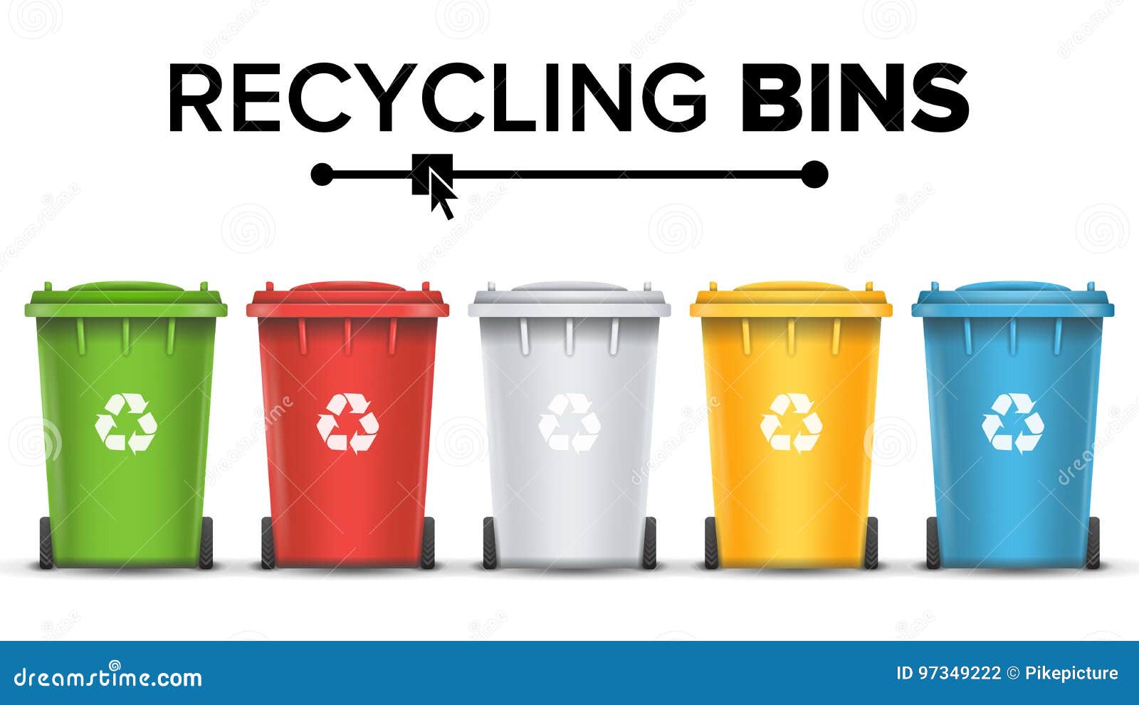 Recycling Bins Recycling Mark Stock Illustrations – 31 Recycling Bins ...