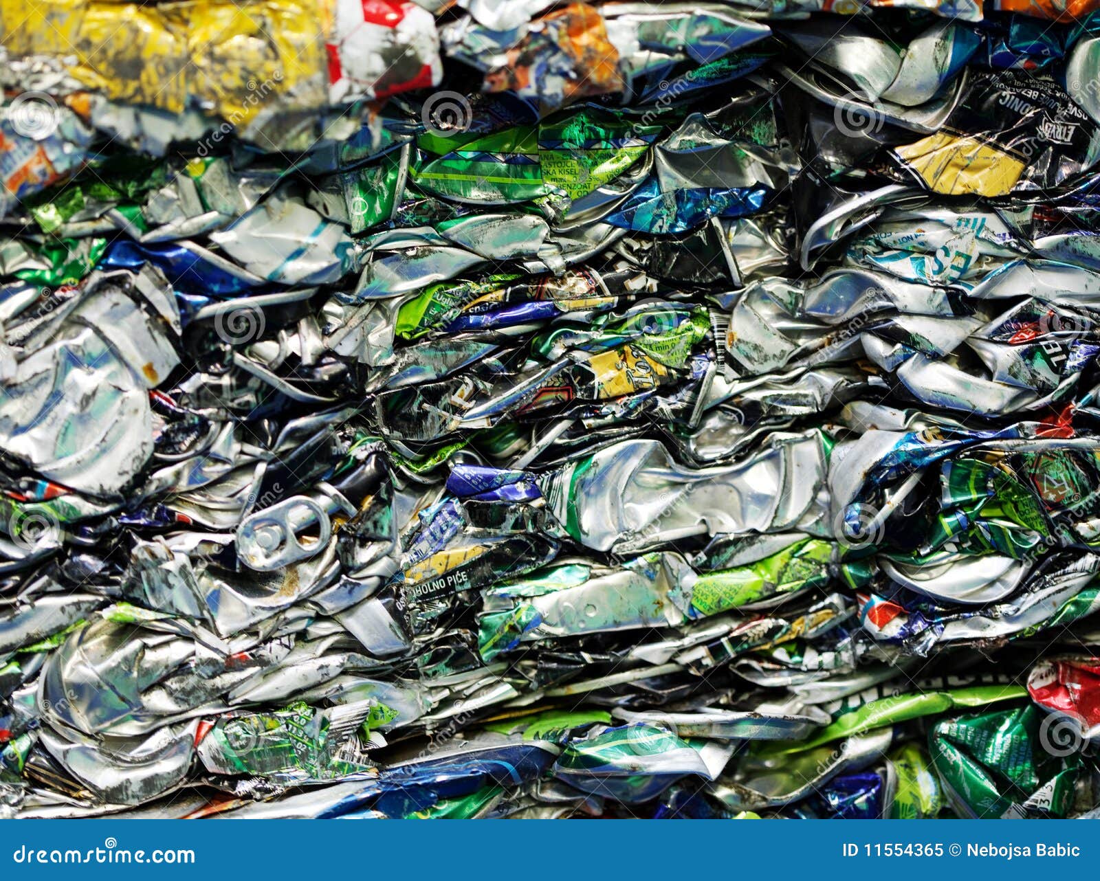 Recycling cans stock image. Image of cans, action, metal - 11554365