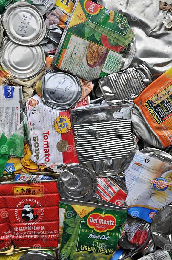 Recycling Cans editorial image. Image of cans, ecology - 4740390