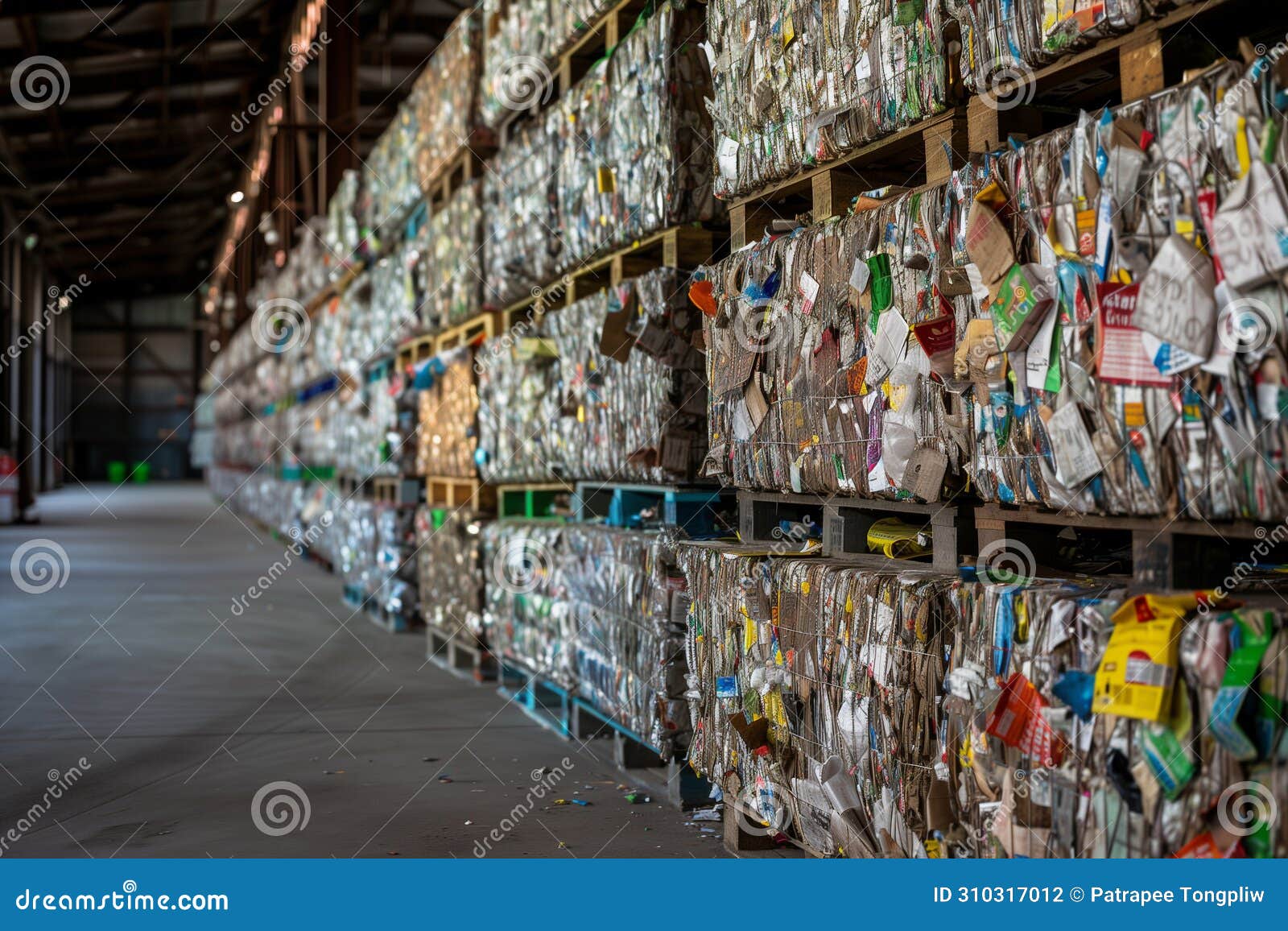 Recycling Centers and Waste Management Facilities, Illustrating the ...