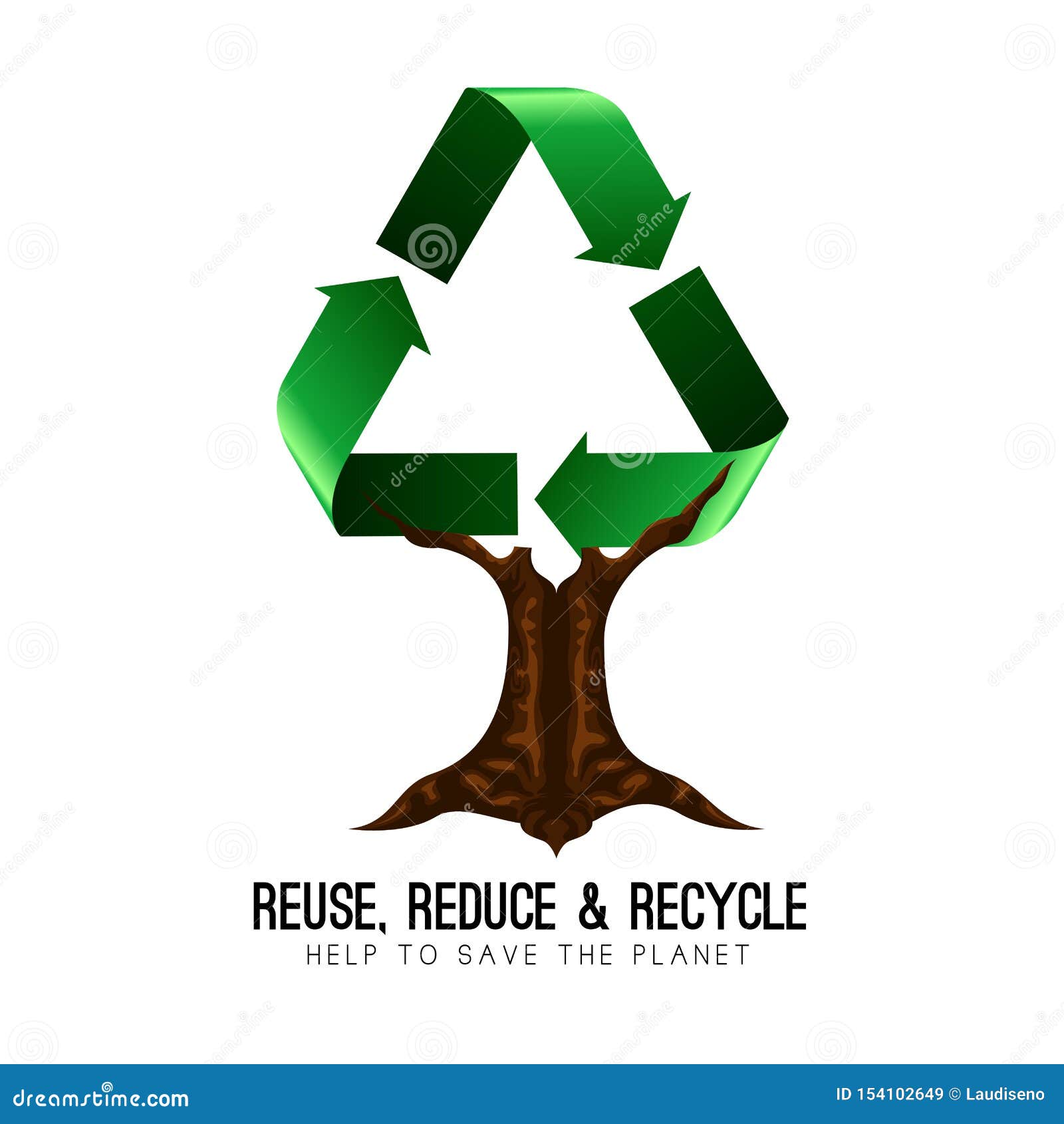 Recycling concept image stock vector. Illustration of conservation ...