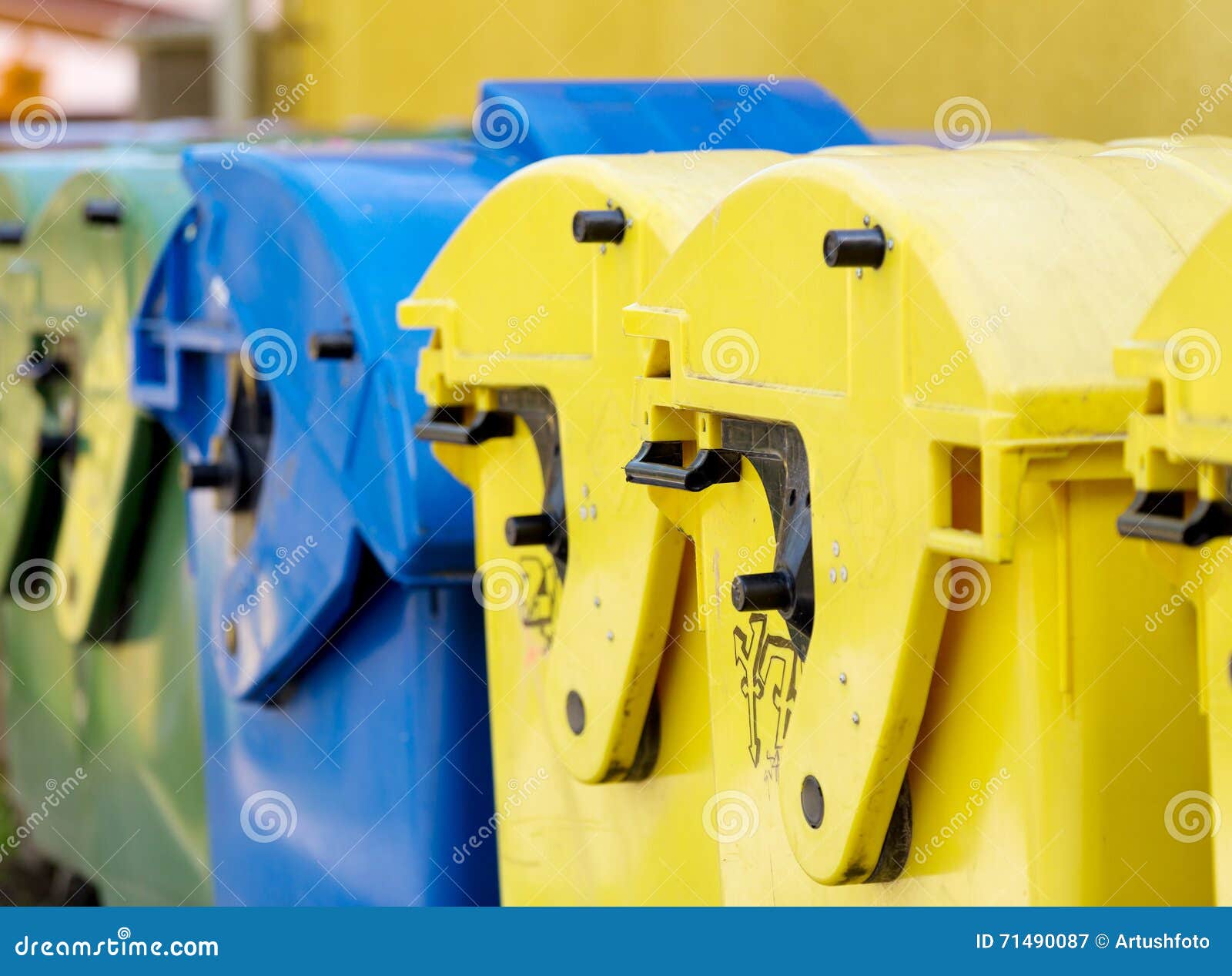 Container For Pet Waste In A Public Place Stock Photography ...