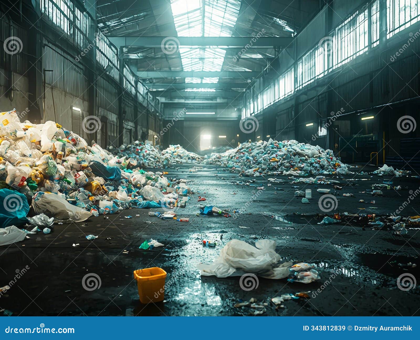 A Recycling Facility that Processes Metals, Plastics, and Paper ...