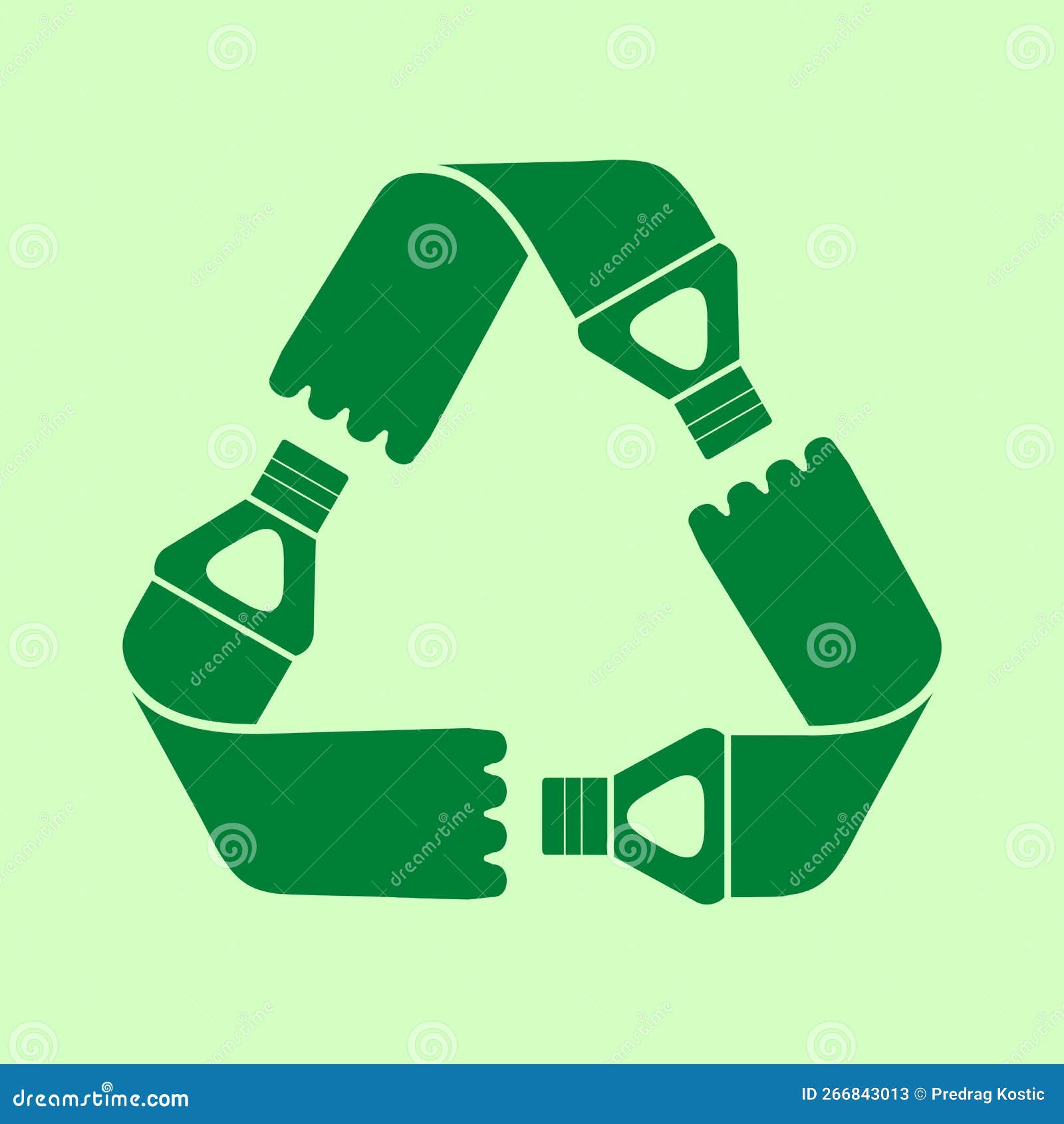 Recycling Five Packaging Sign Stock Illustration - Illustration of ...