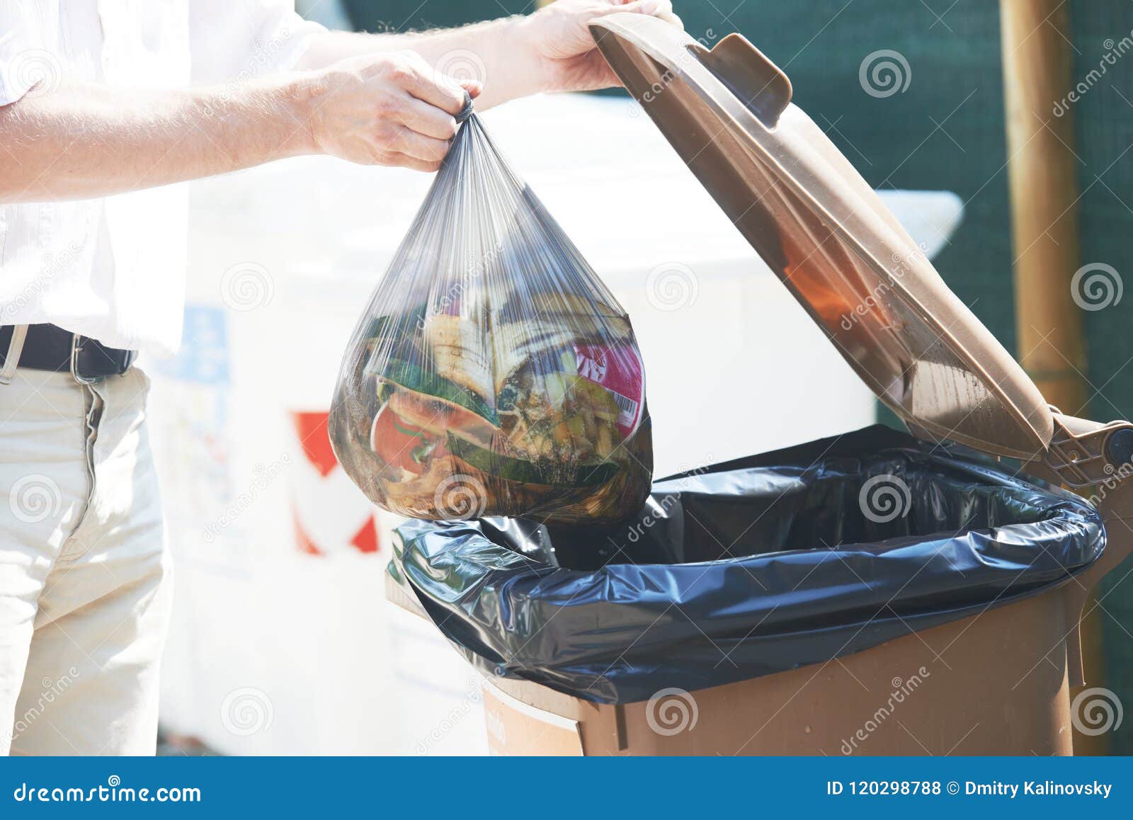 Trash Garbage Separate Utilisation and Recycling Stock Photo - Image of ...